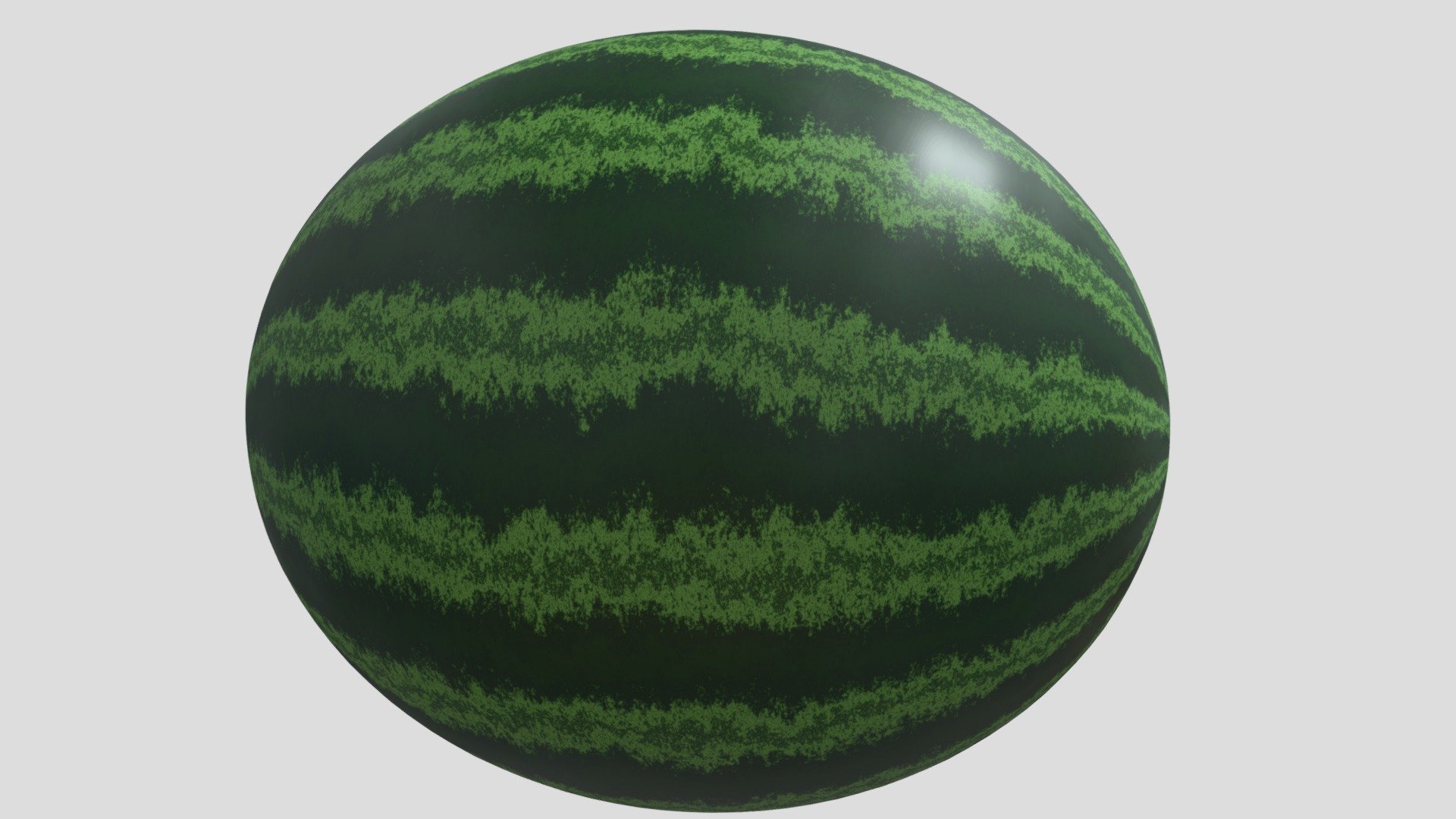 Watermelon - 3D model by oconop23 [0ccae8a] - Sketchfab