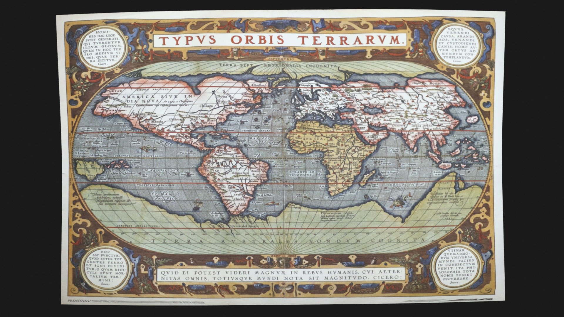 Old world map - Download Free 3D model by Tijerín Art Studio (@tijerin ...