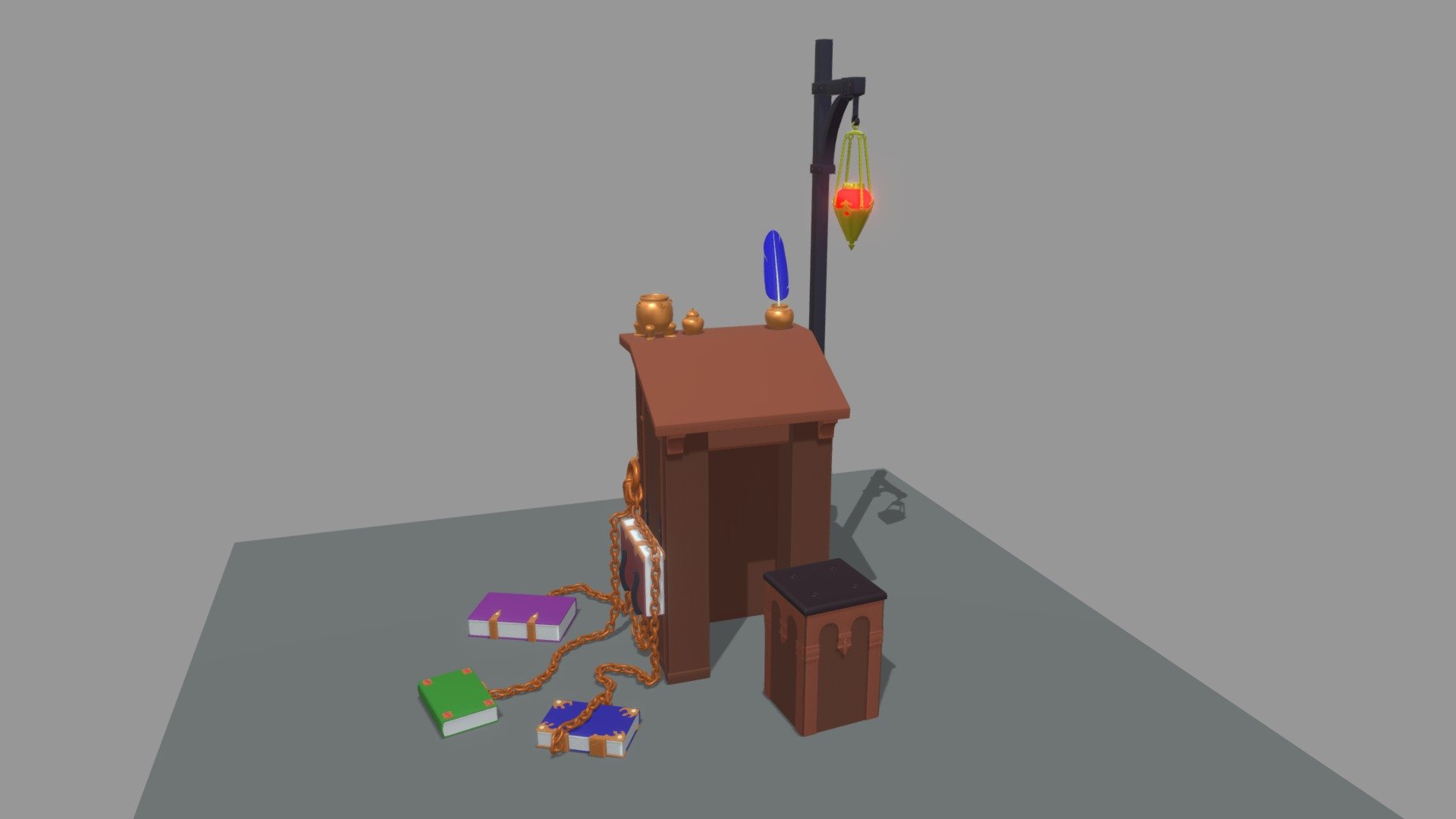 Crafting Table - 3D model by StrelaChNick (@queman69) [0cd0346] - Sketchfab