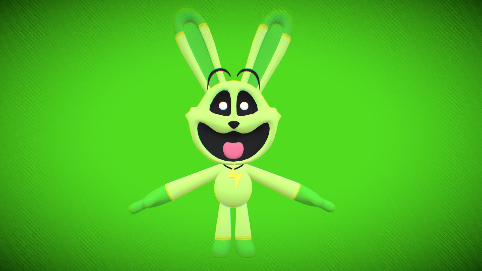 Cartoon Hoppy - Download Free 3D model by Garten of banban ...