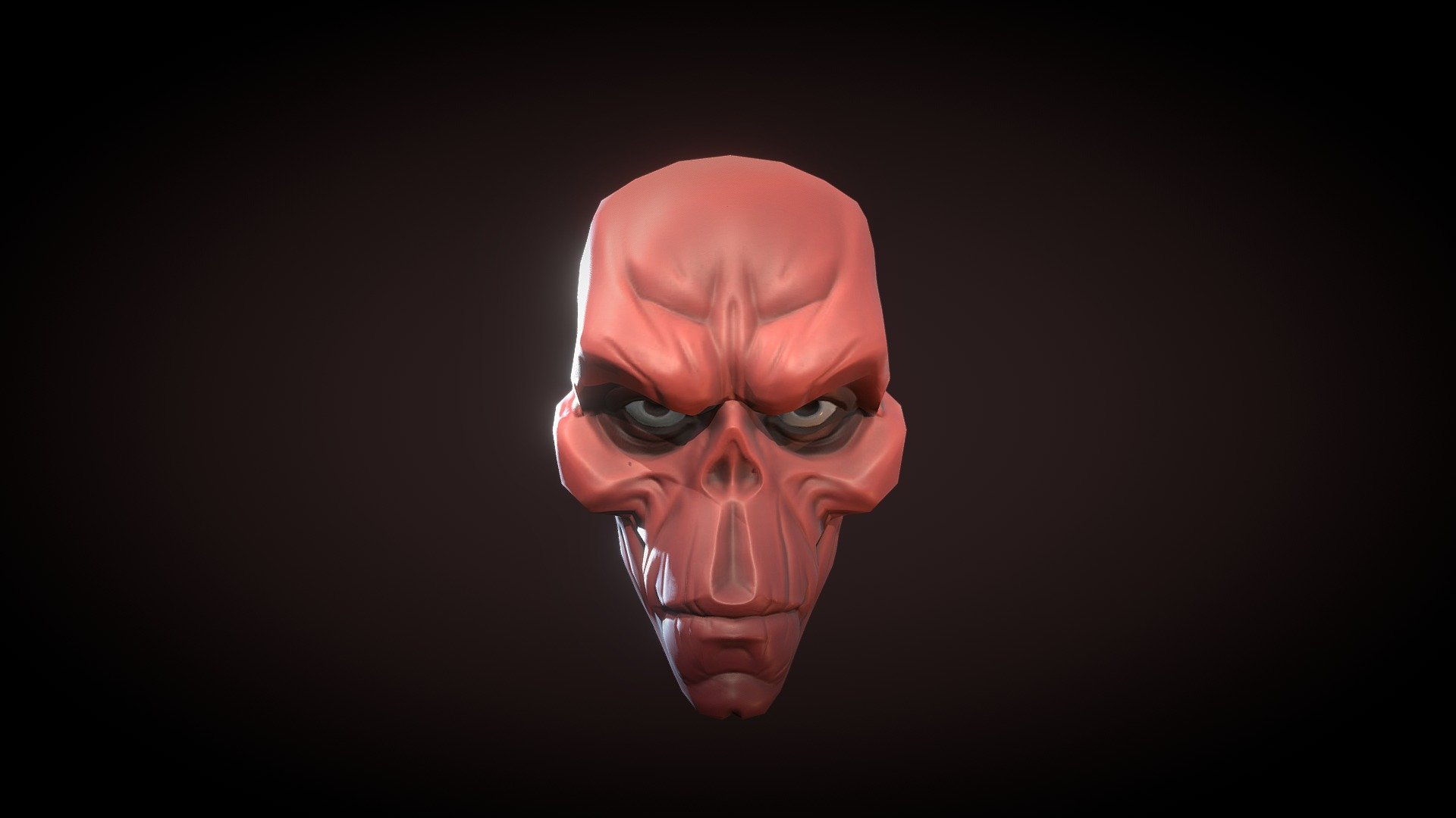 Red Skull _SchoolDemo - 3D model by fxmelard (@fx) [0cd2624] - Sketchfab