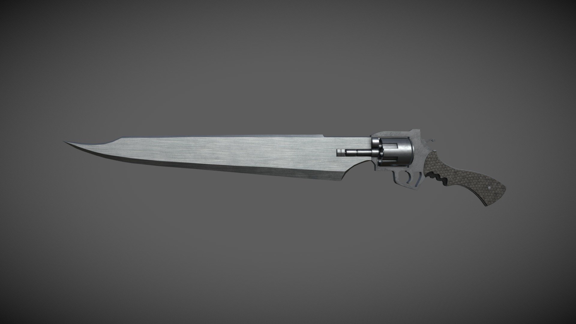 Gunblade Weapon - 3D model by szelmarek [0cd339a] - Sketchfab
