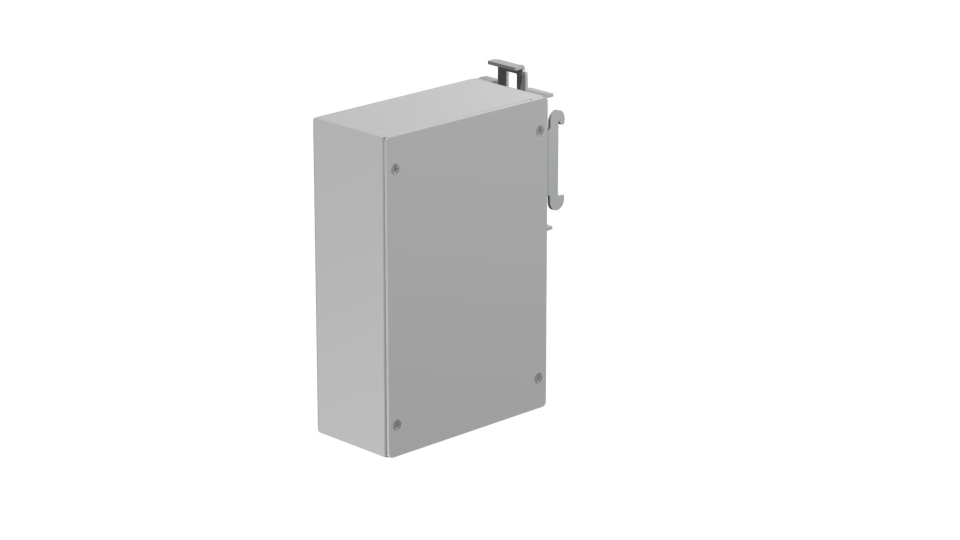 DIN RAIL MOUNT ENCLOSURE - DRB15-5-10 - 3D model by takachitec5 ...