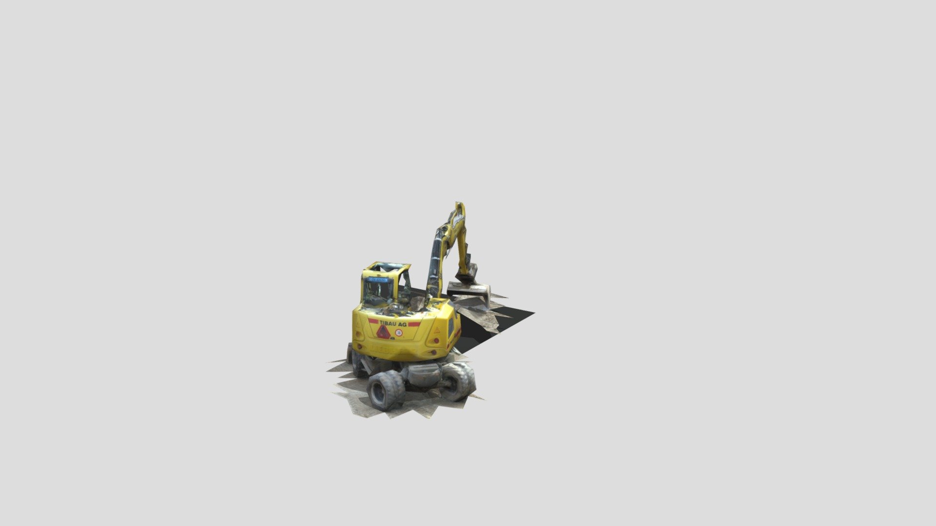 bagger_Model_12_isolated_1_9K - Download Free 3D model by Hybrid ...