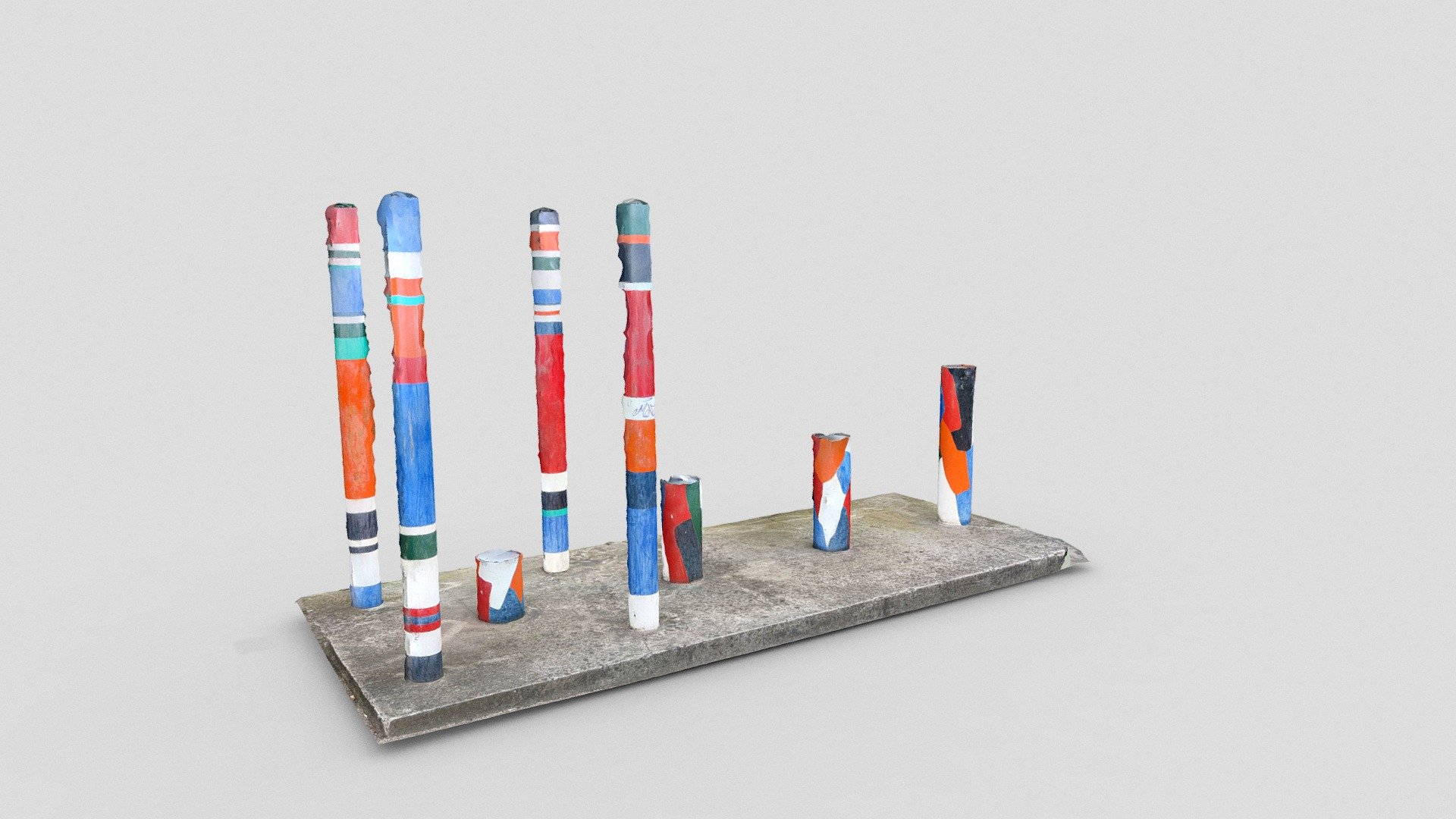 Wooden Columns - Download Free 3D model by Emm (@edemaistre) [0cd74eb ...