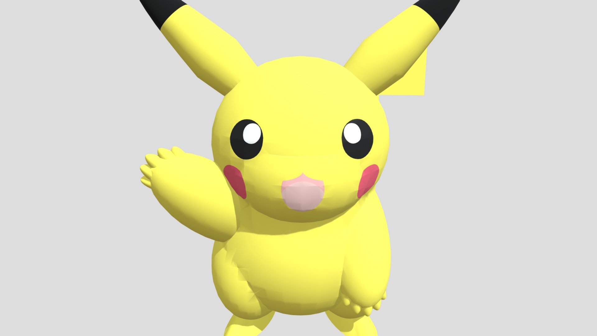Pikachu - 3D model by GemmyIsGood (@Mini_Mozzarella) [0cda27c] - Sketchfab