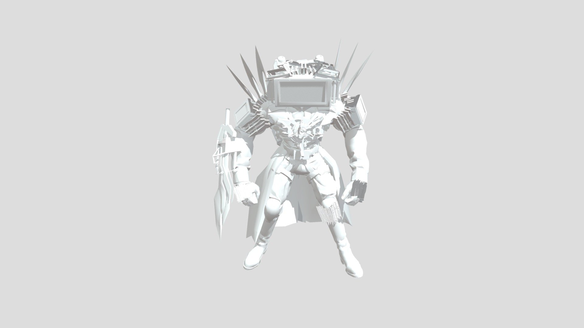 Titan Tv Man - 3D model by Dafuqdoomer (@dafuqboom452) [0cde606 ...
