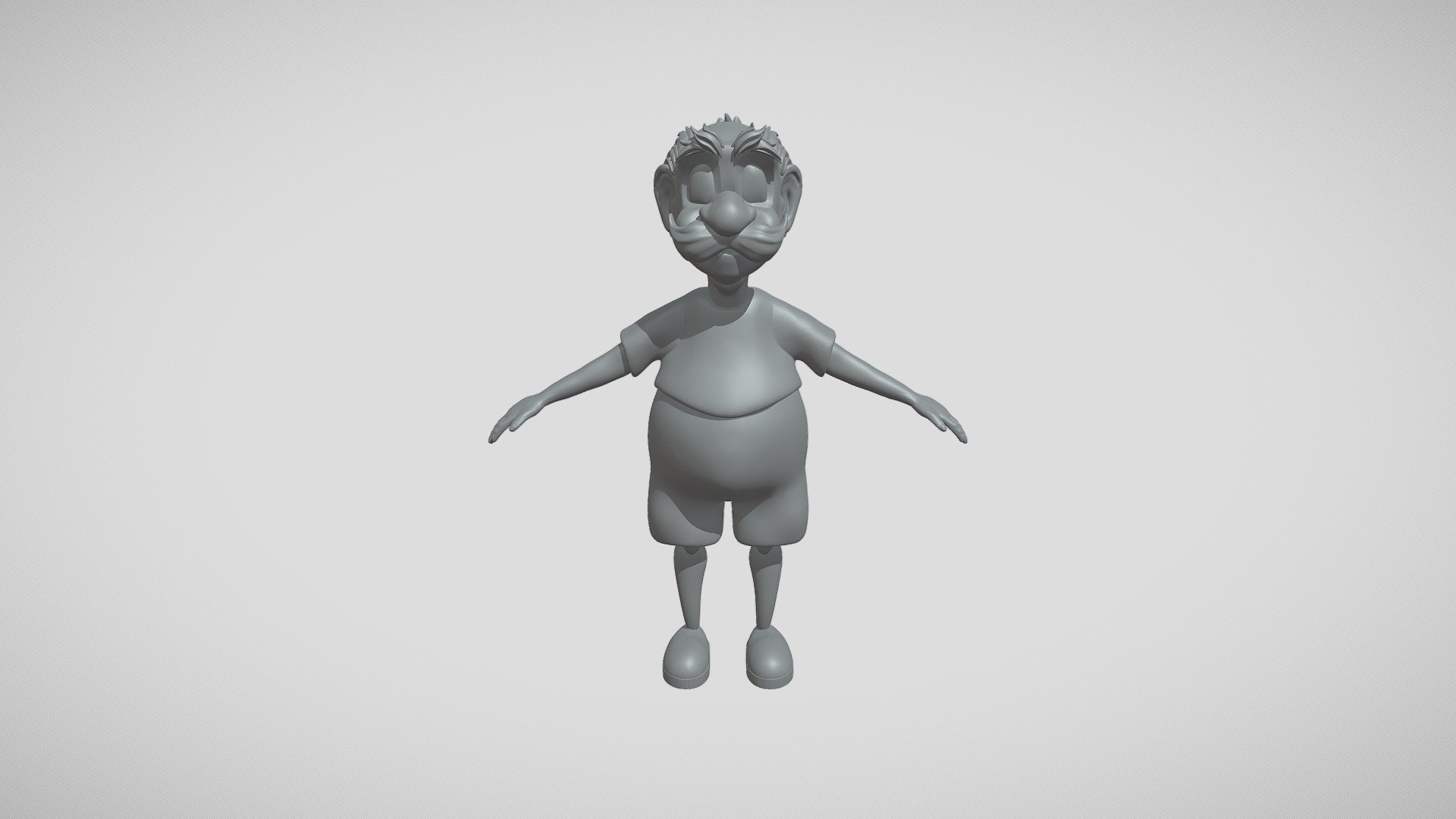 old man character - 3D model by raneemaladas (@raneemaladas312 ...