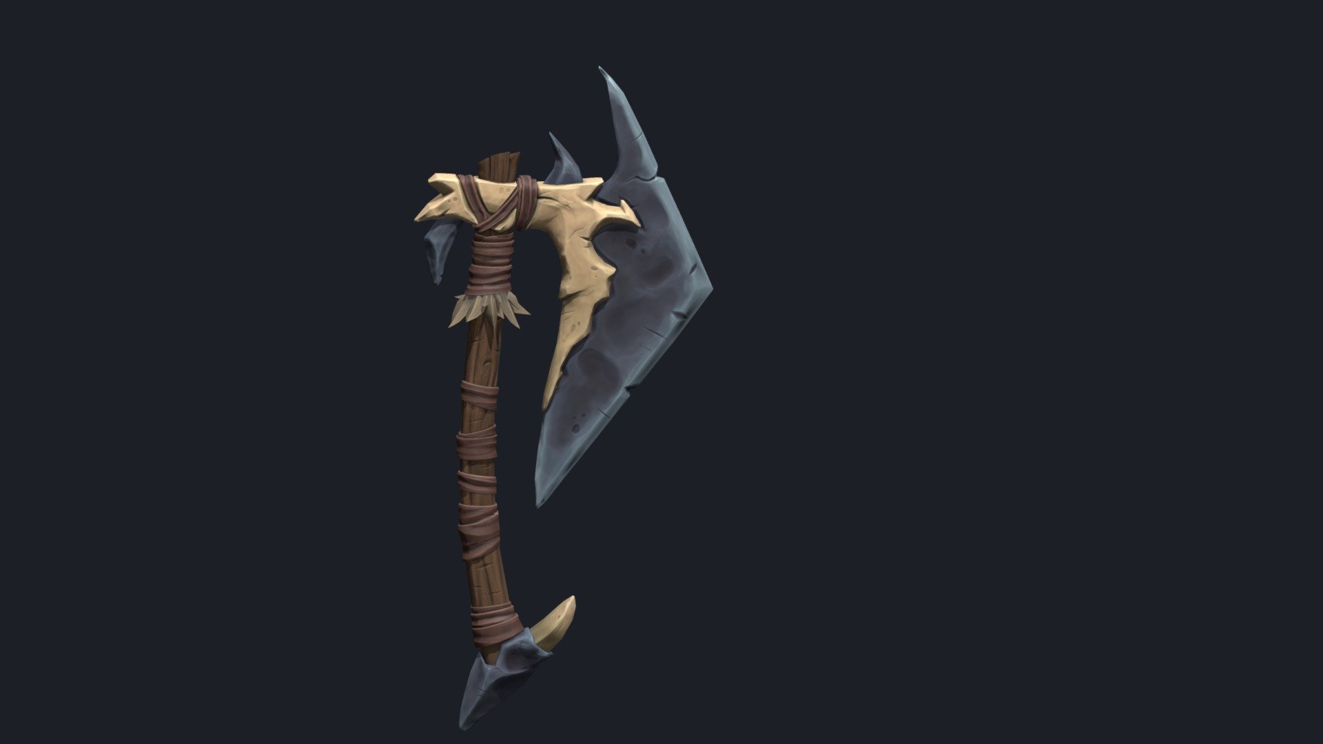 Stylized Axe - Download Free 3D model by Cilke (@milika.tepavcevic ...