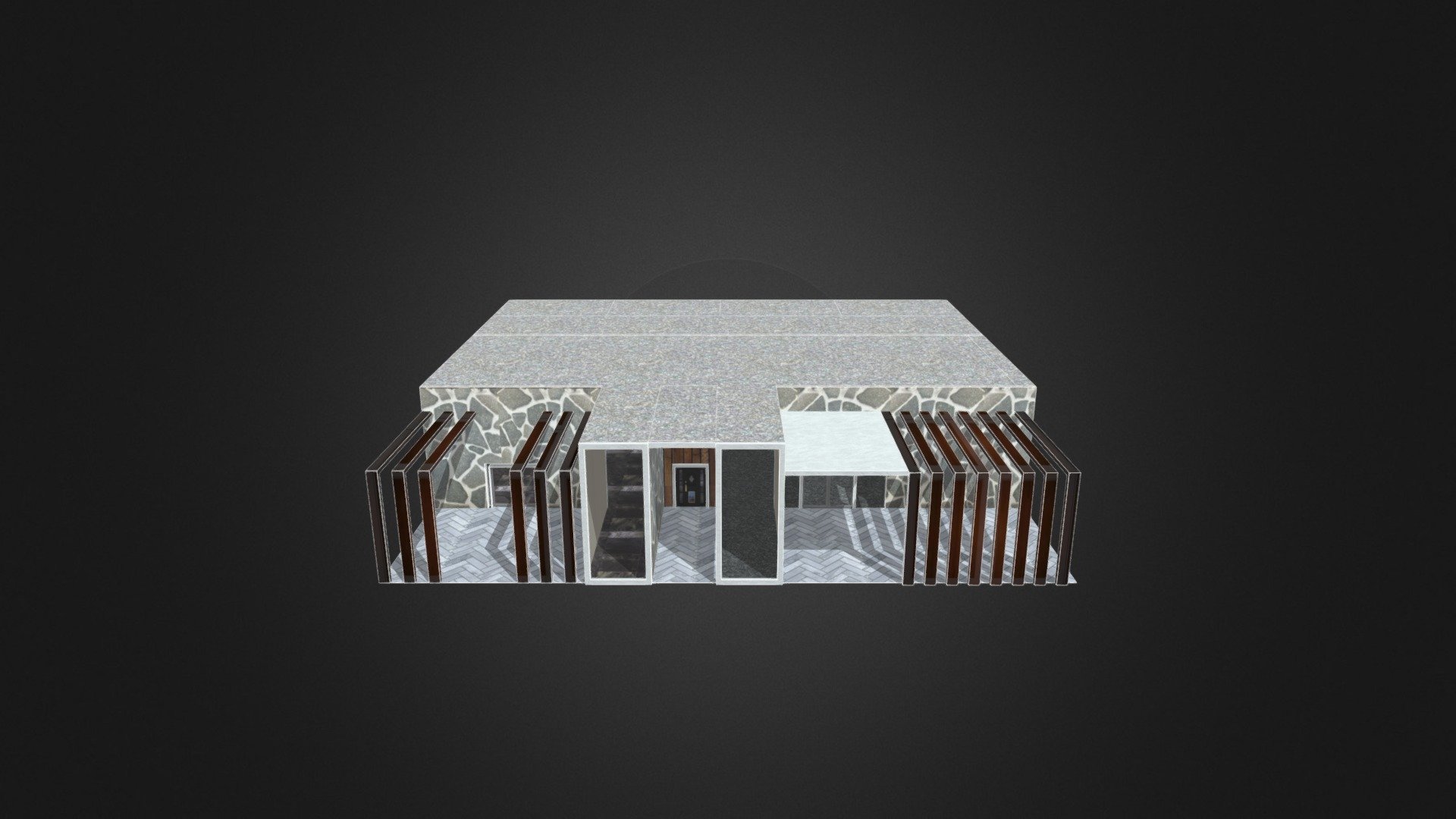 CUSTOM HOME 1 - Download Free 3D model by shirlanne [0ce4adf] - Sketchfab