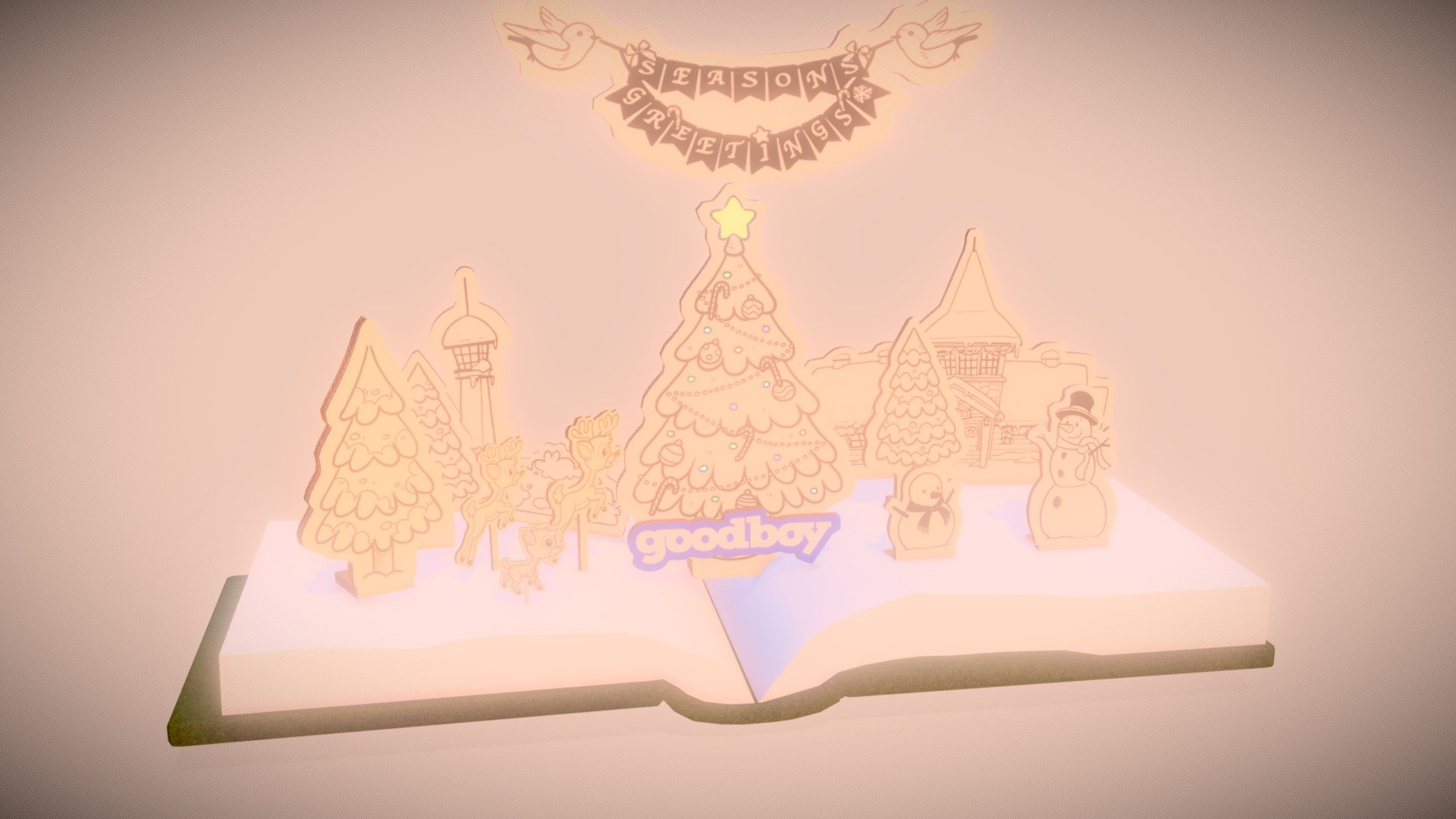 Season's Greetings - 3D model by Goodboy Digital (@goodboydigital ...