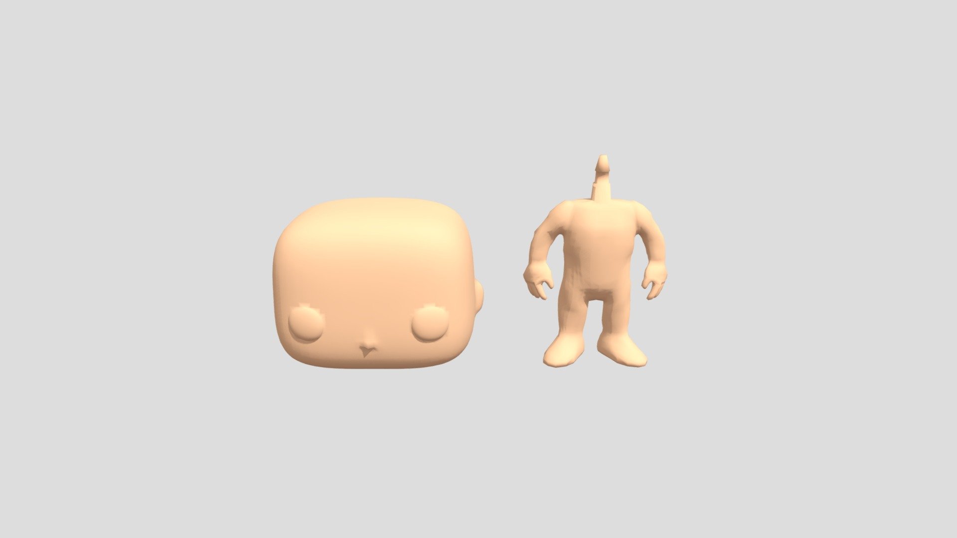 Custom Funko Pop - 3D model by Phreephur [0ce72be] - Sketchfab