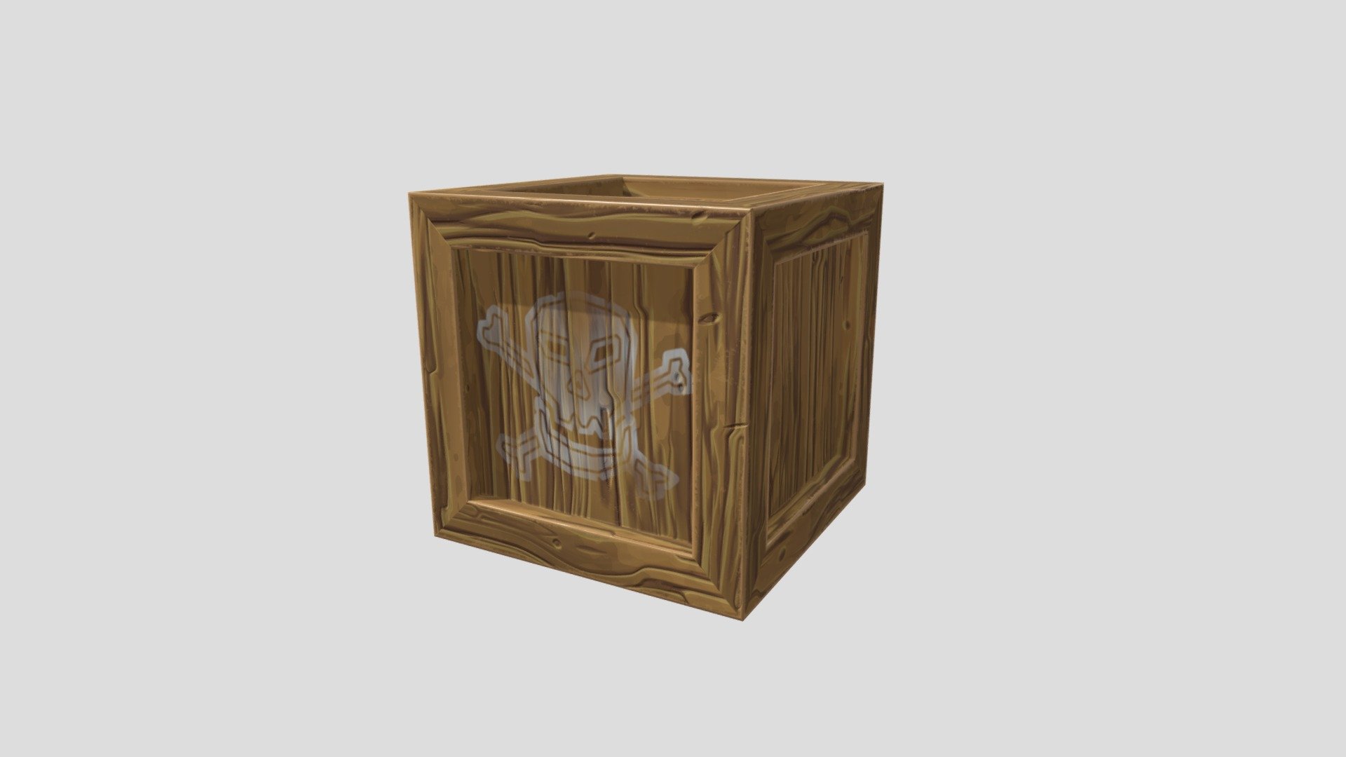 Substance Painter Crate - 3D model by Jack_Woods [0ce86d1] - Sketchfab