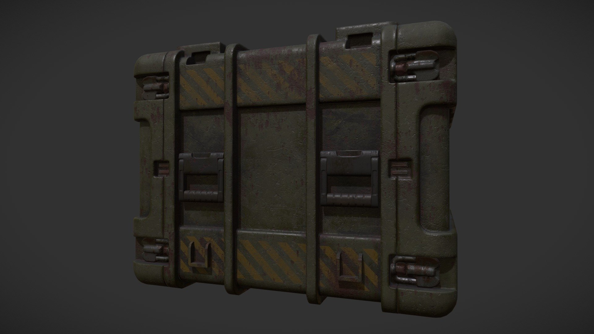 Military box - 3D model by luizclemente.cgi [0cea35b] - Sketchfab