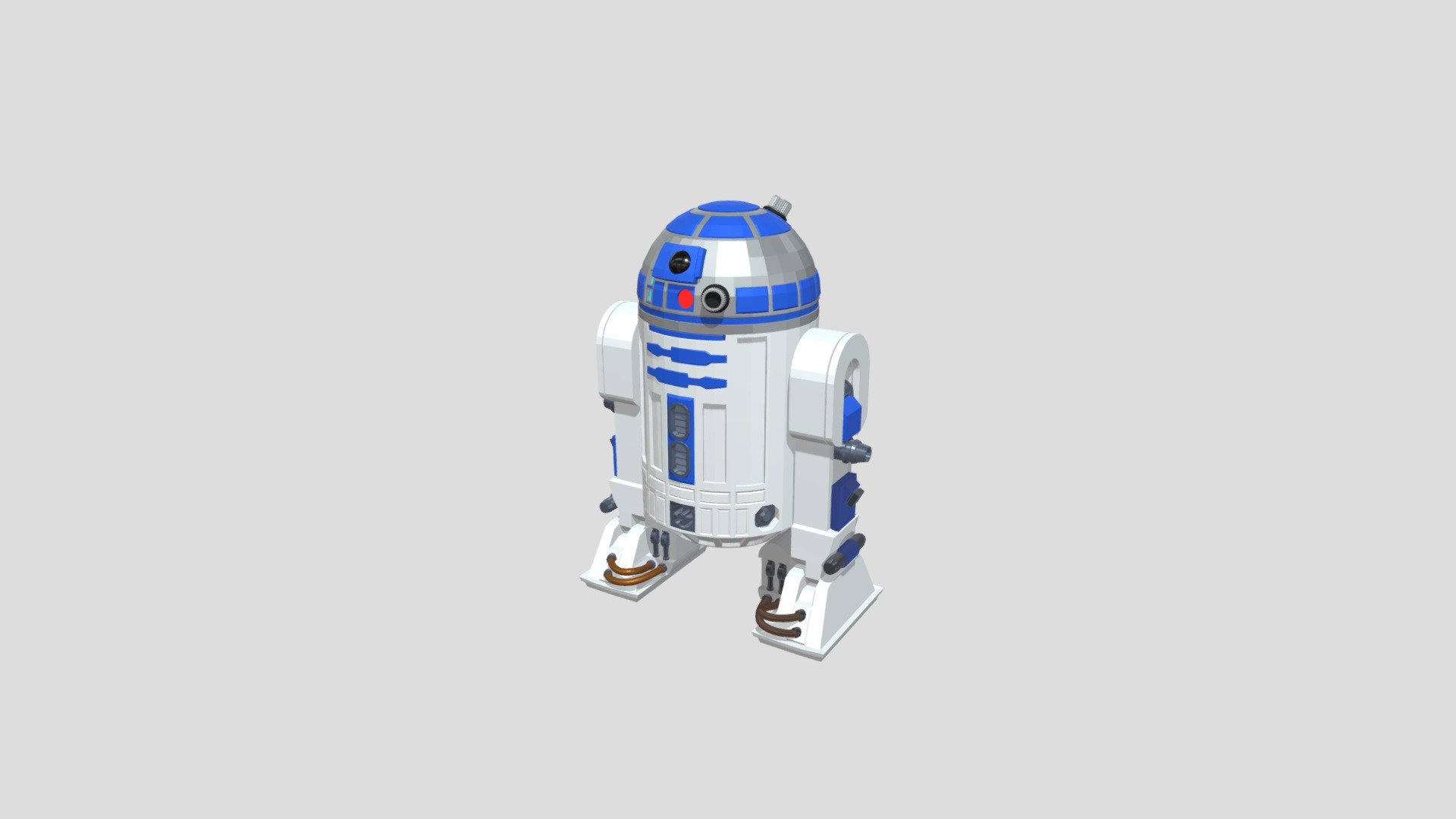 R2-D2 - Download Free 3D model by Chard1998 [0ced643] - Sketchfab