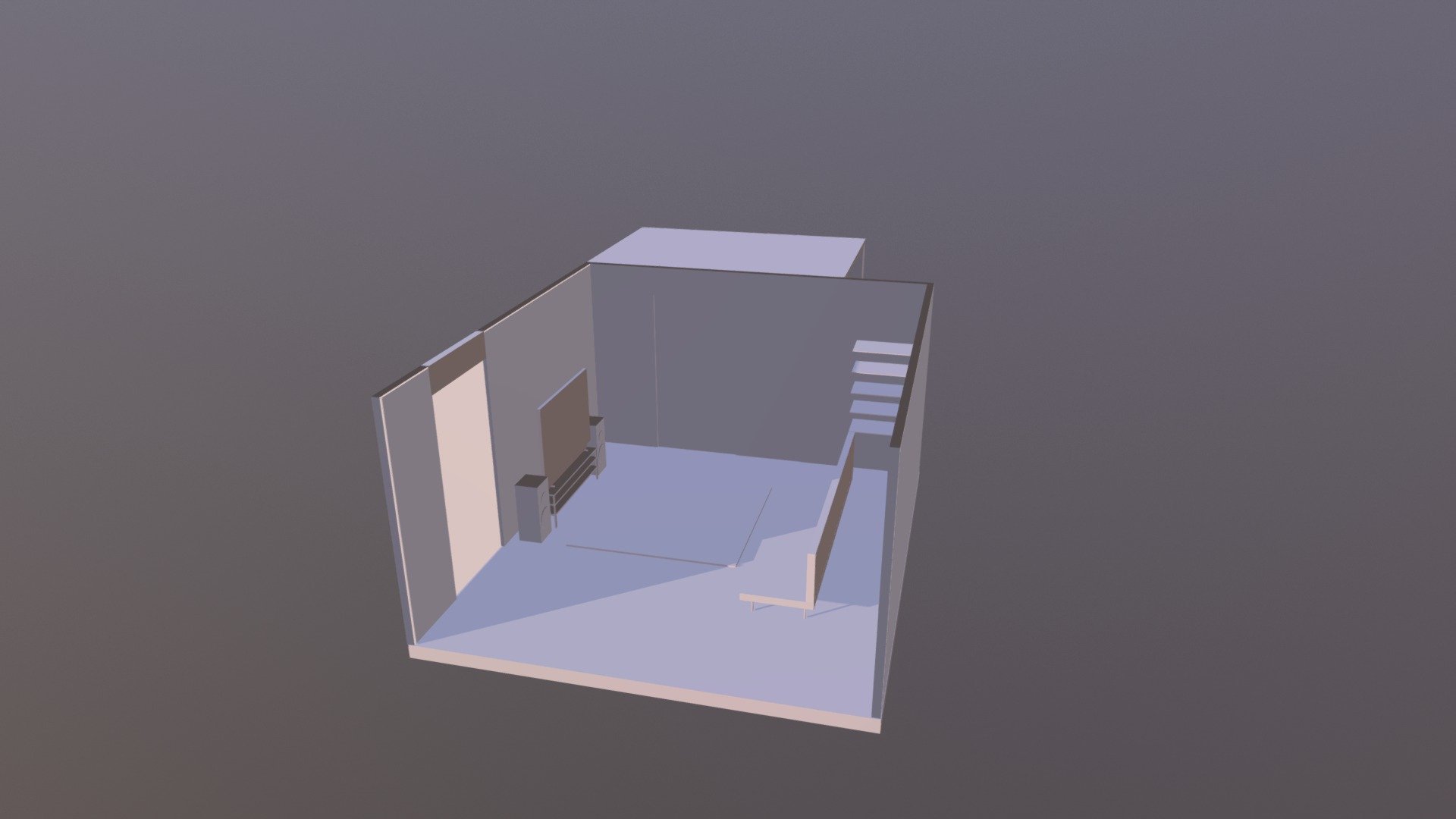 Simple Scene with just primatives - 3D model by nanoman689 [0cf0580 ...