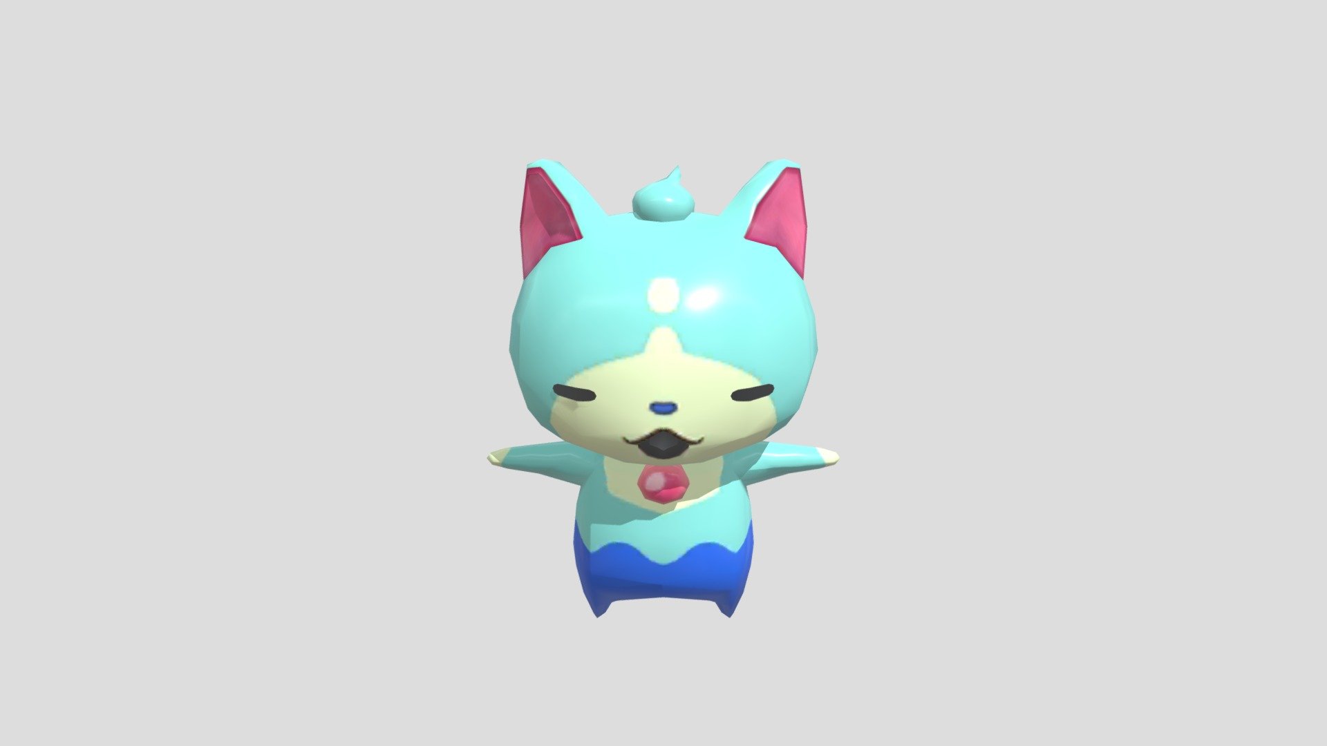 Wobblenyan - Download Free 3D model by naviogutierrezdavid [0cf1c2a ...