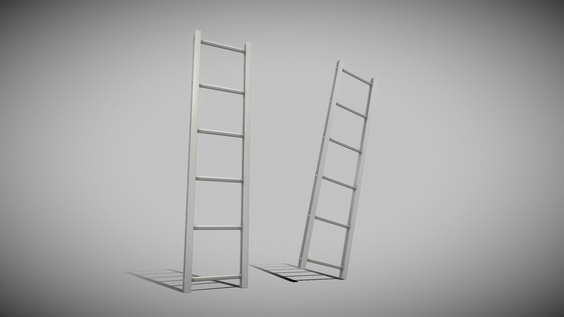 Ladder 6 Rungs High-Poly - Buy Royalty Free 3D model by VIS-All-3D ...