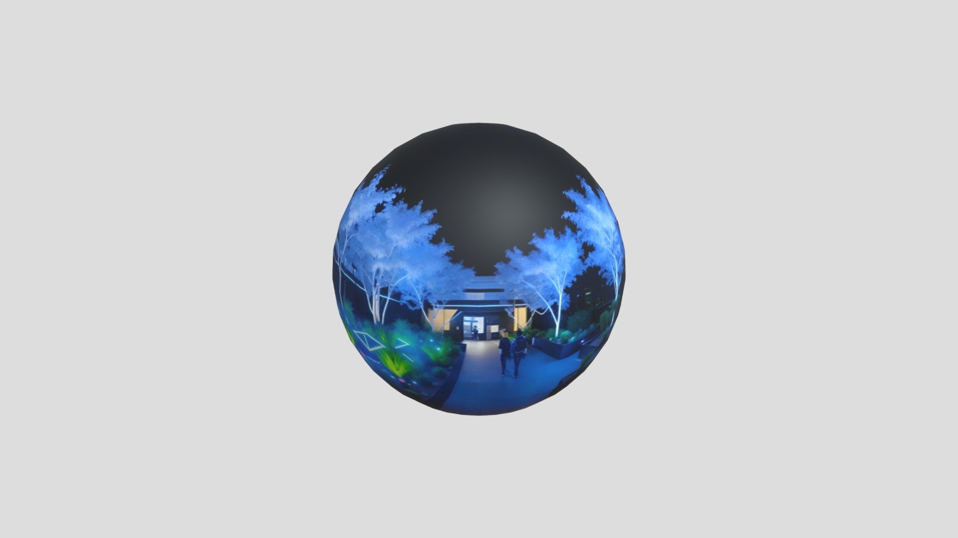 HDRI Neon Trees Night's - Download Free 3D model by F34R (@XF34RX ...