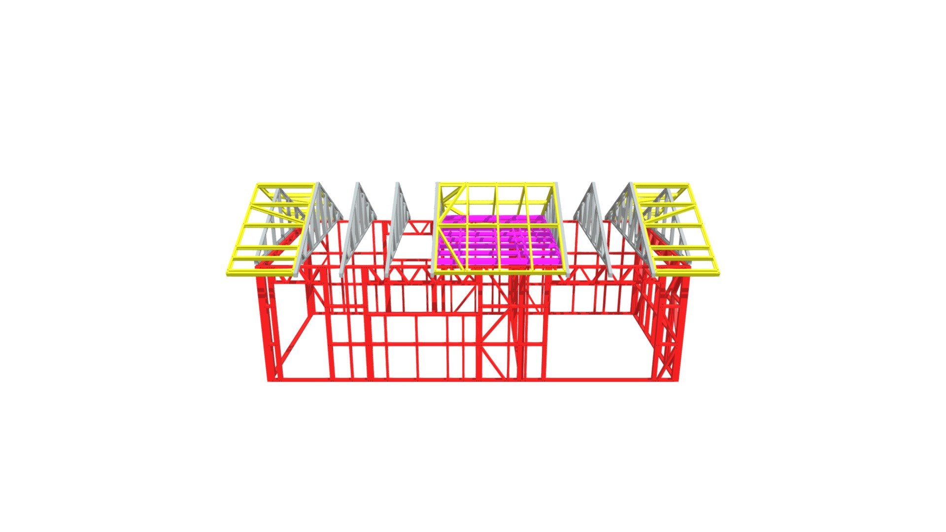 3.6m x 8.2m Garage Sleepout - Download Free 3D model by Steel Frames ...
