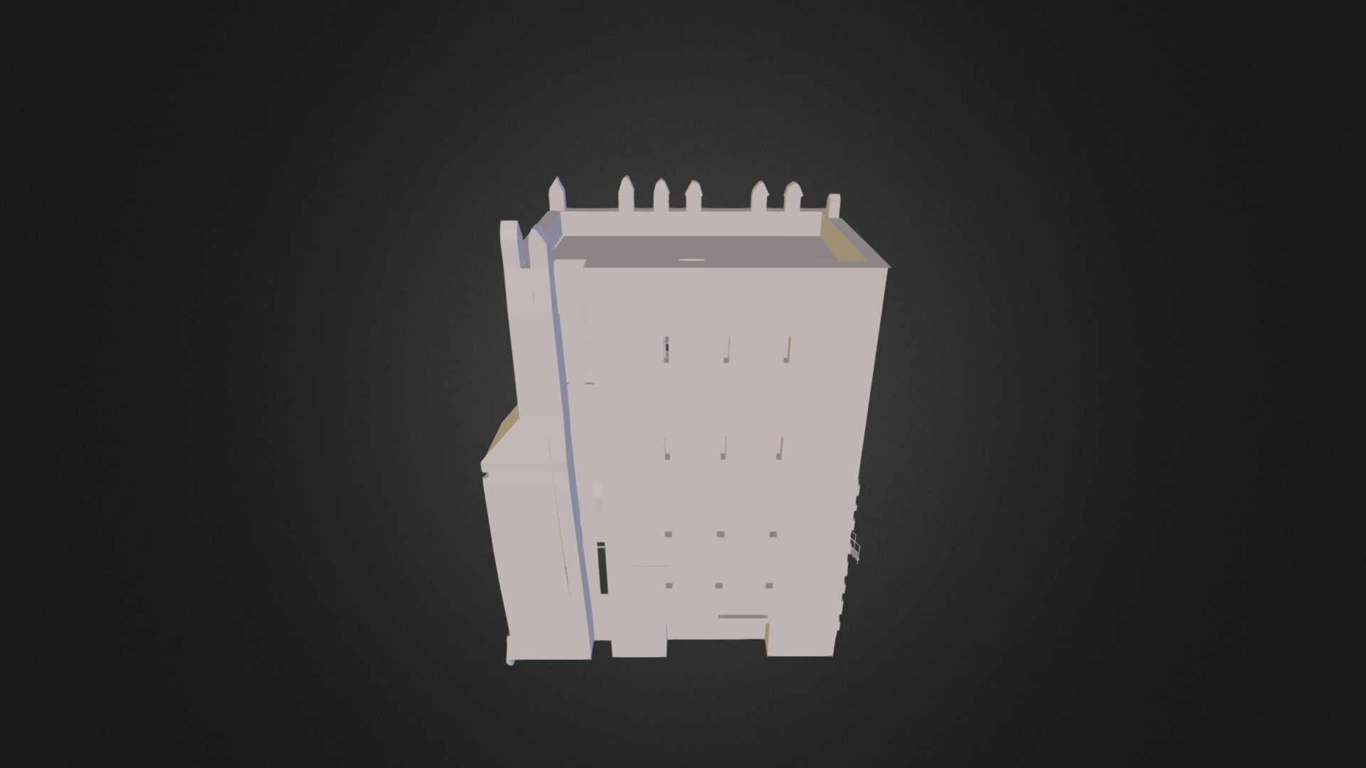 Torreon de la Muela de Ágreda - 3D model by zpeinado [0cf478f] - Sketchfab