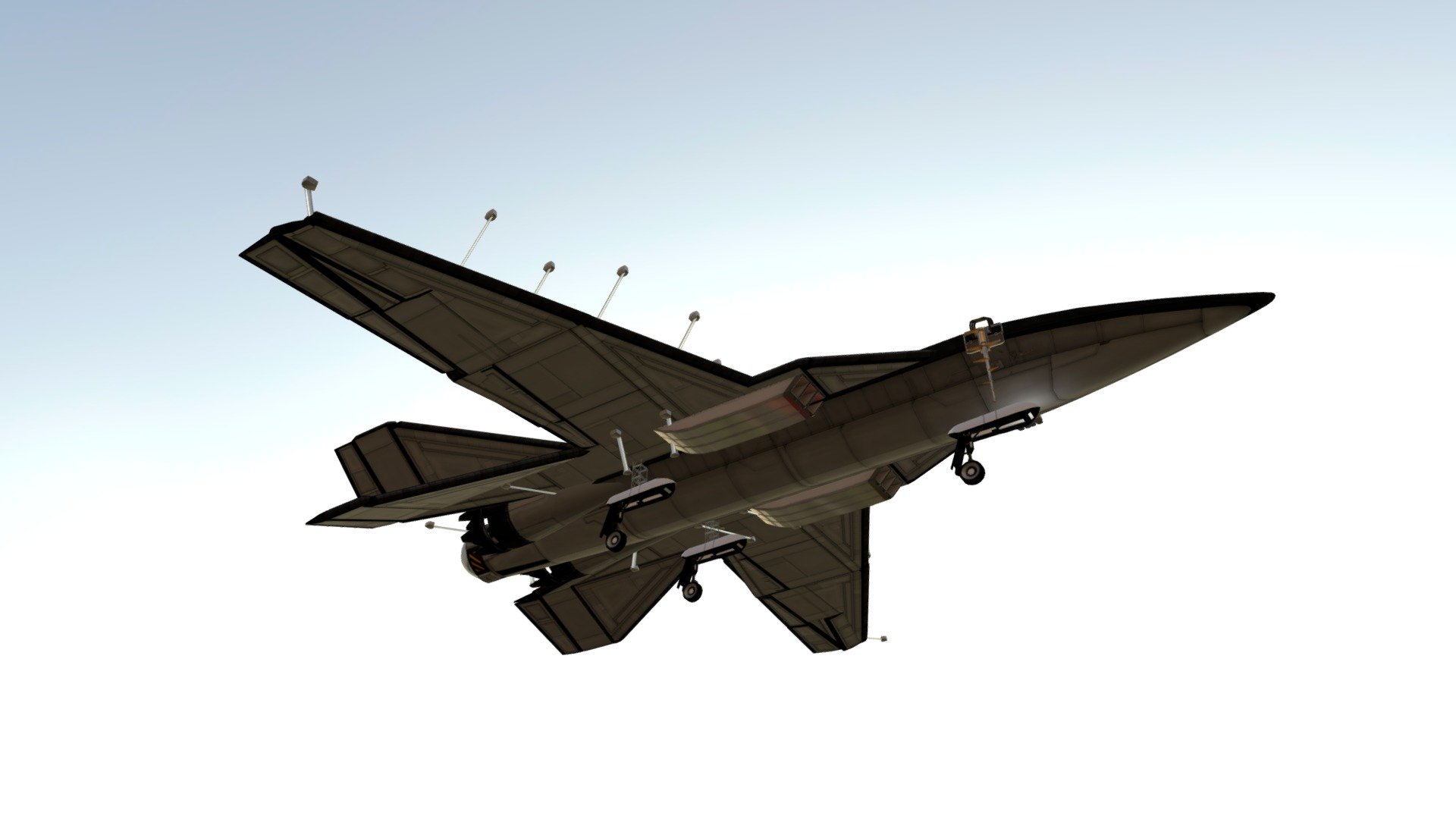 Blackbird B-X21 Lightning - 3D model by SHiftER2O [0cf4c9b] - Sketchfab