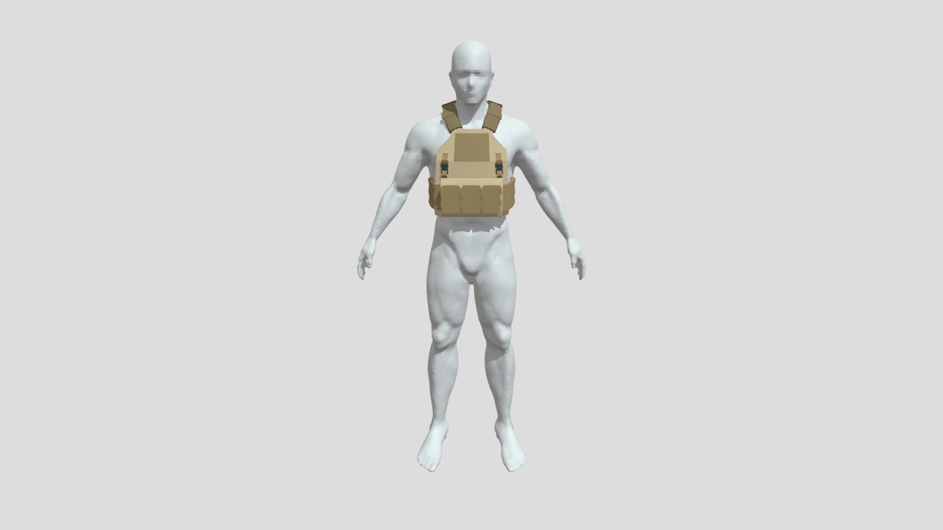 plate carrier with character - 3D model by arachisss [0cf5a69] - Sketchfab