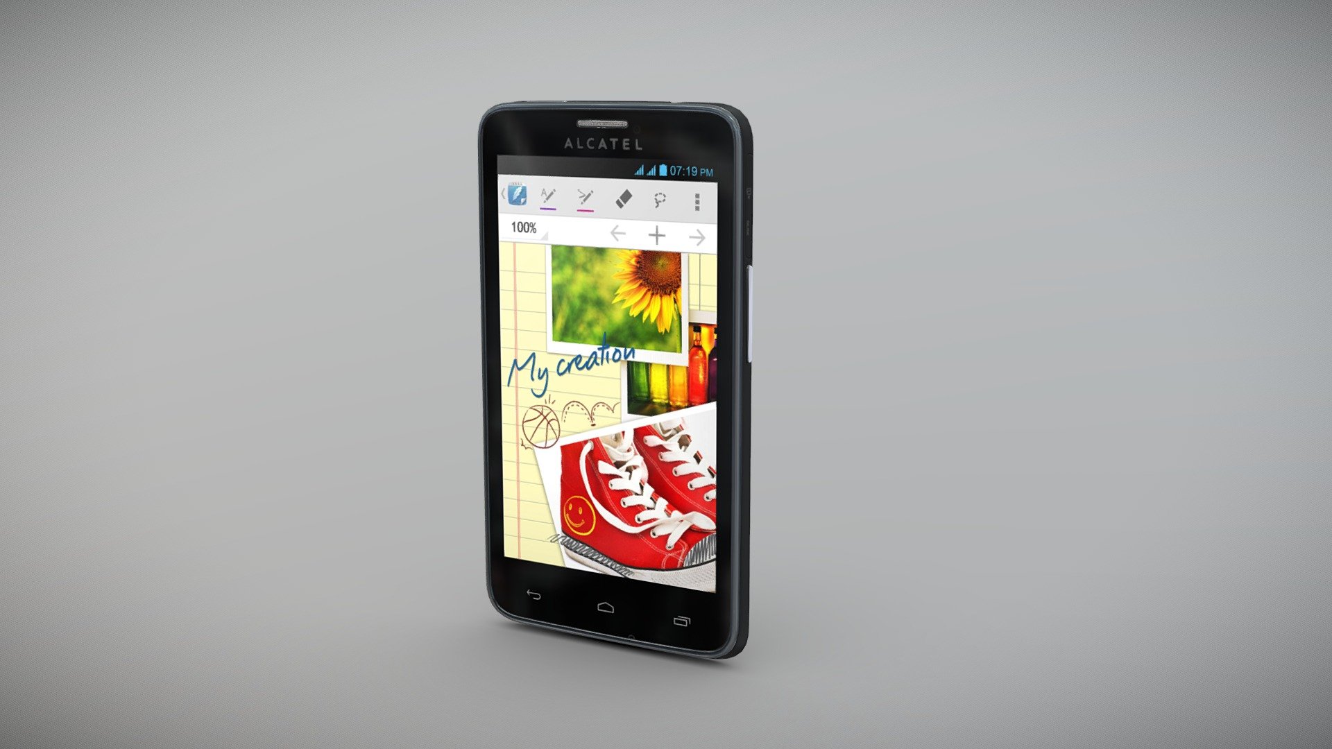 Alcatel OT8000D Scribe - Buy Royalty Free 3D model by 3DOverstock ...