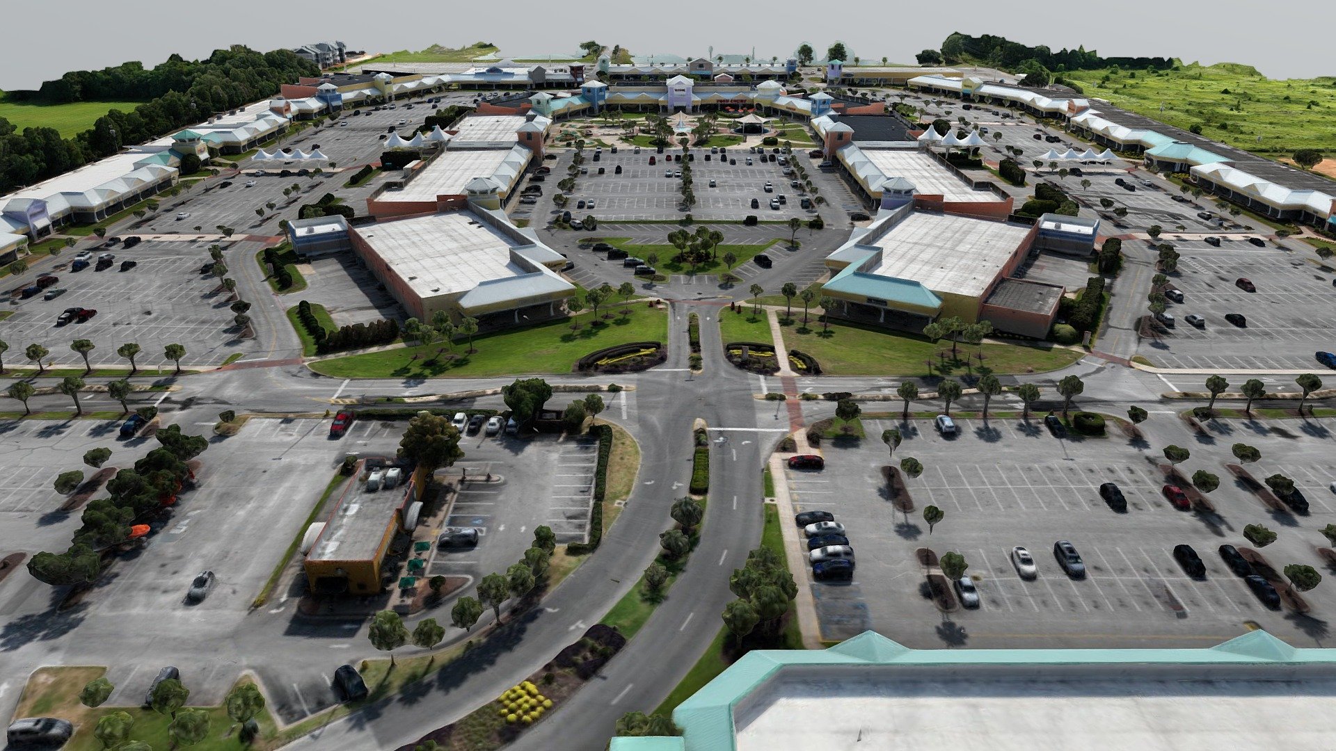 Tanger Outlets Foley AL - Buy Royalty Free 3D model by johnnokomis ...