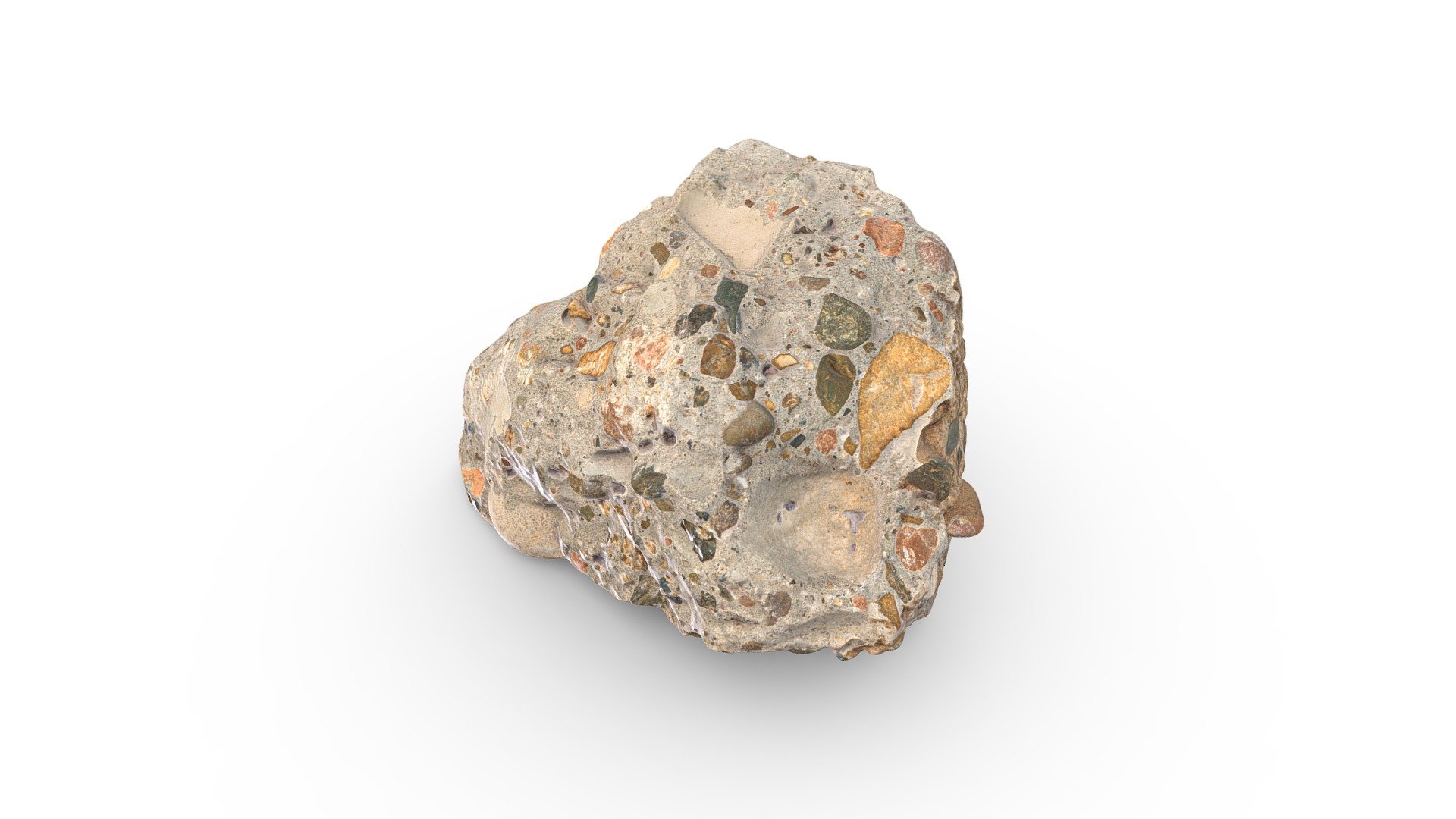Concrete Stone - 3D model by RawCatalog.com (@rawcatalog) [0cf843d ...