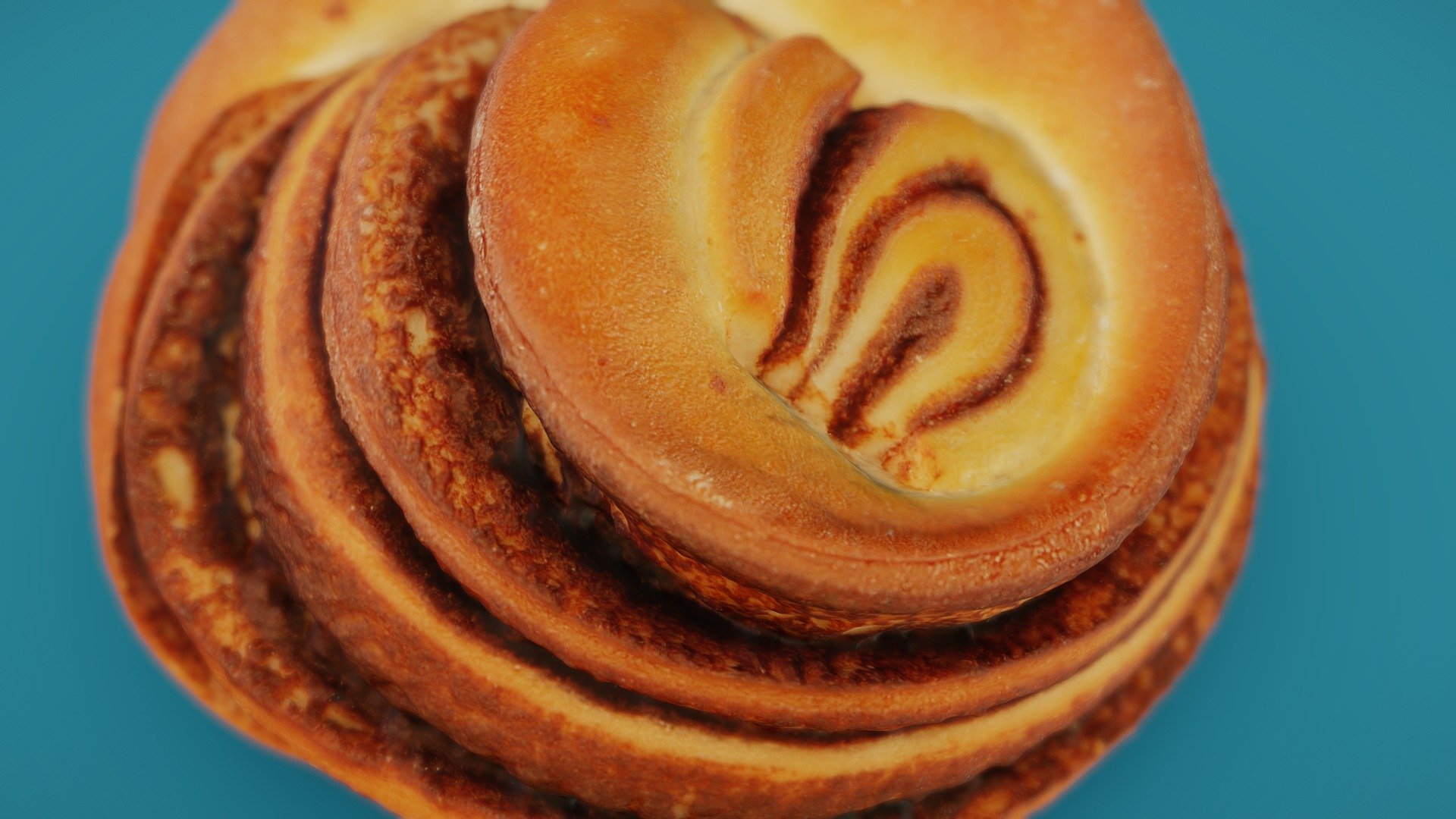 Cinnamon Roll - High Poly / Full Scan - Download Free 3D model by ...
