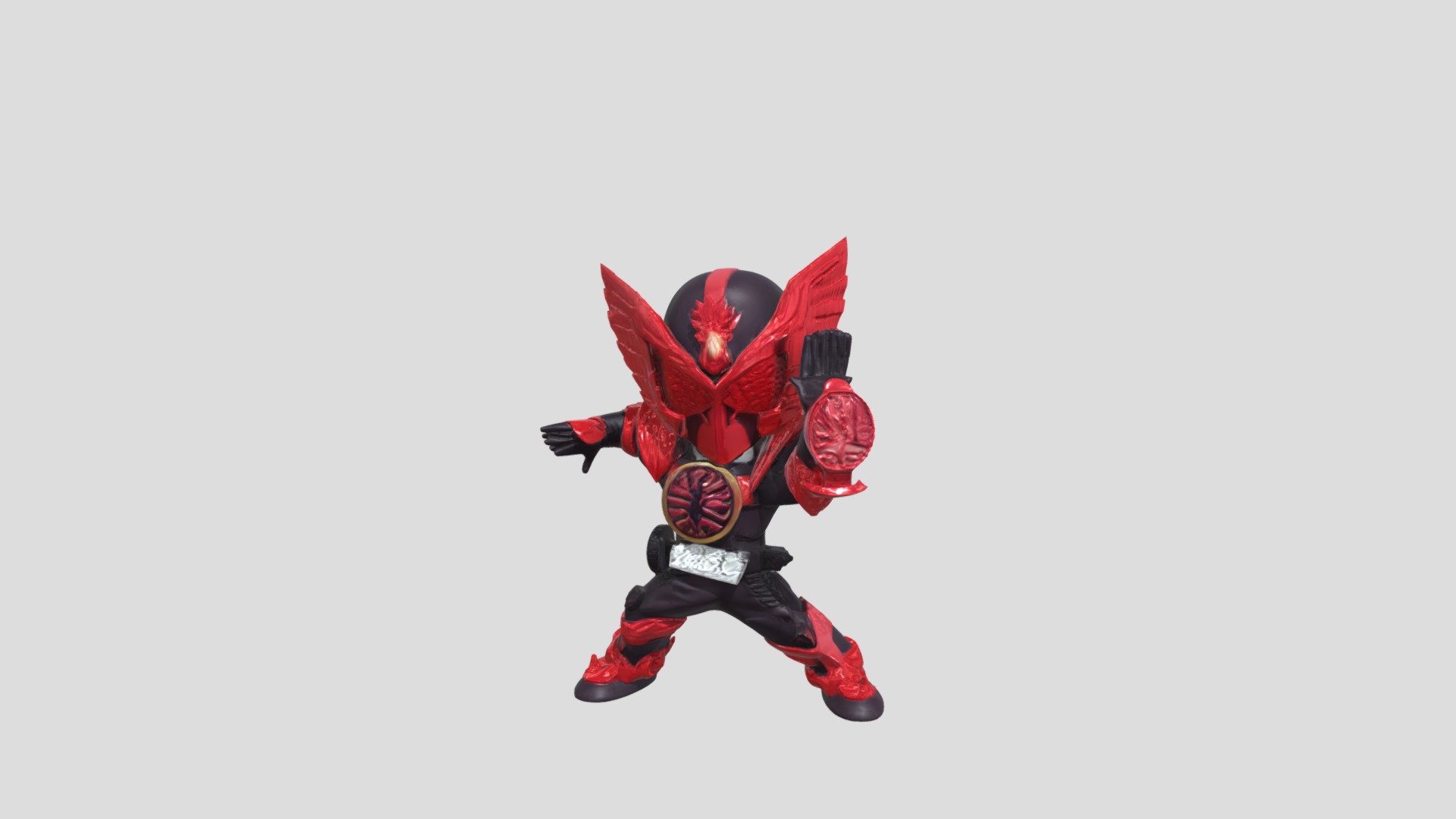 Kamen rider ooo (tajadol) chibi - Download Free 3D model by demonm743 ...