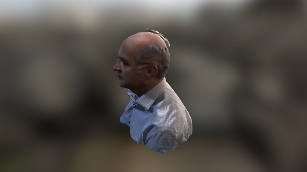 3D Scan - Face - Download Free 3D model by eddden [0cfedd8] - Sketchfab