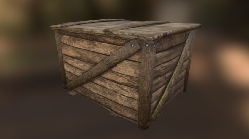 Orcs Settlement - Crate - 3D model by Craft Studios (@craftstudios ...