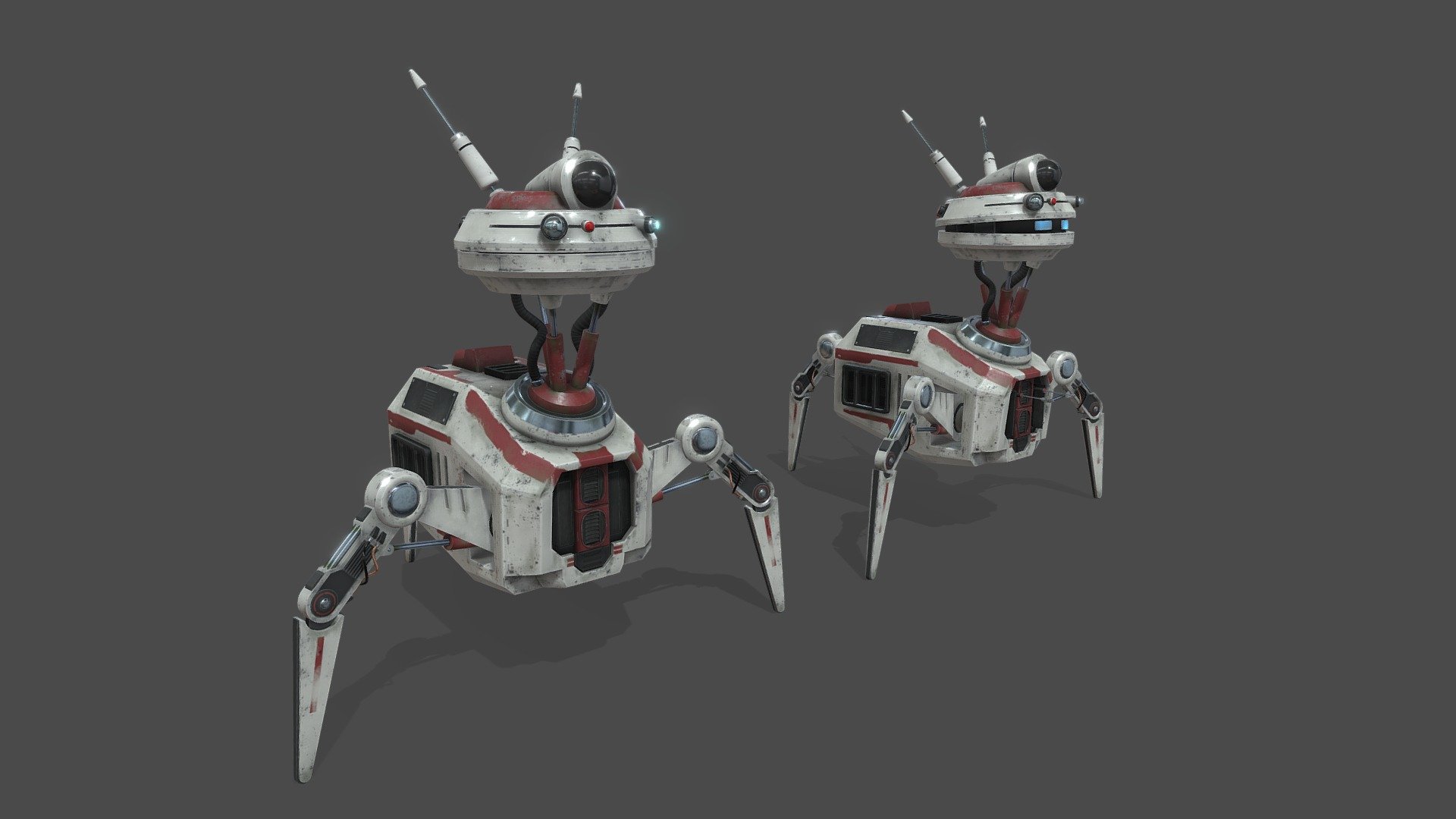 3 Legged- Robot 3X-P38 - Buy Royalty Free 3D model by Philip Gilbert ...