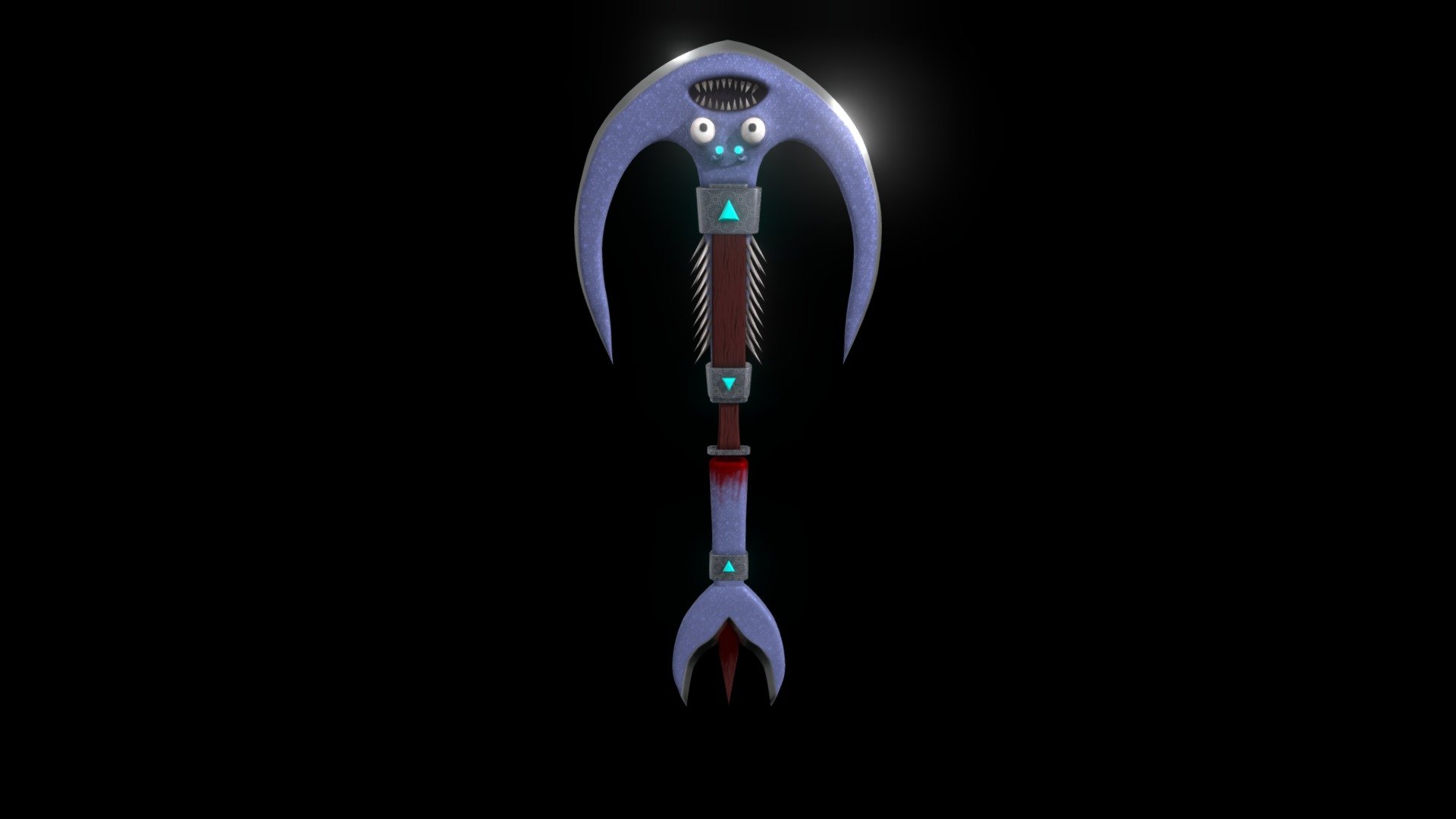 Fish Axe - 3D model by AlexGO [0cff6e8] - Sketchfab