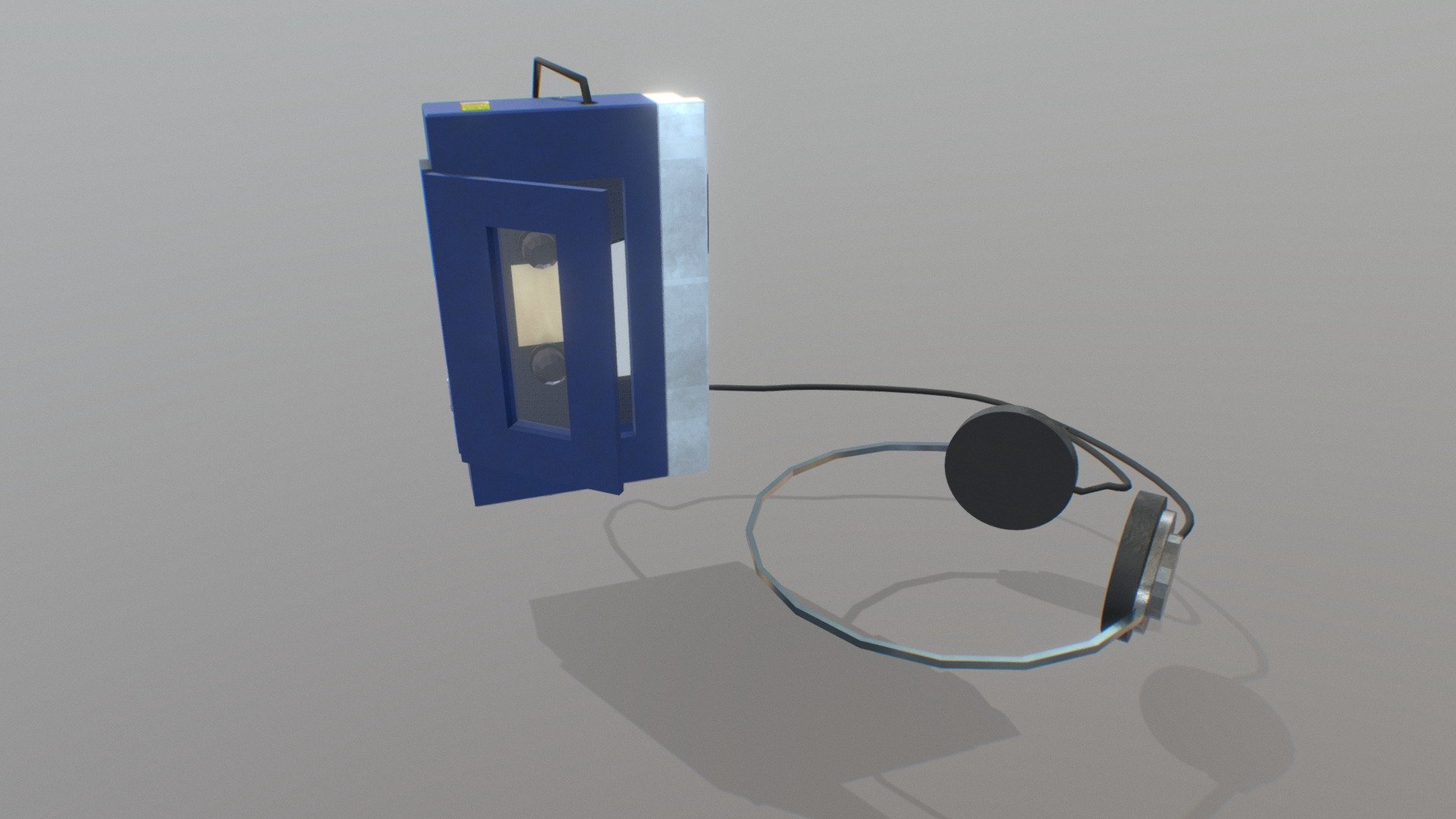 Walkman Sony - 3D model by danuthux [0d00f7c] - Sketchfab