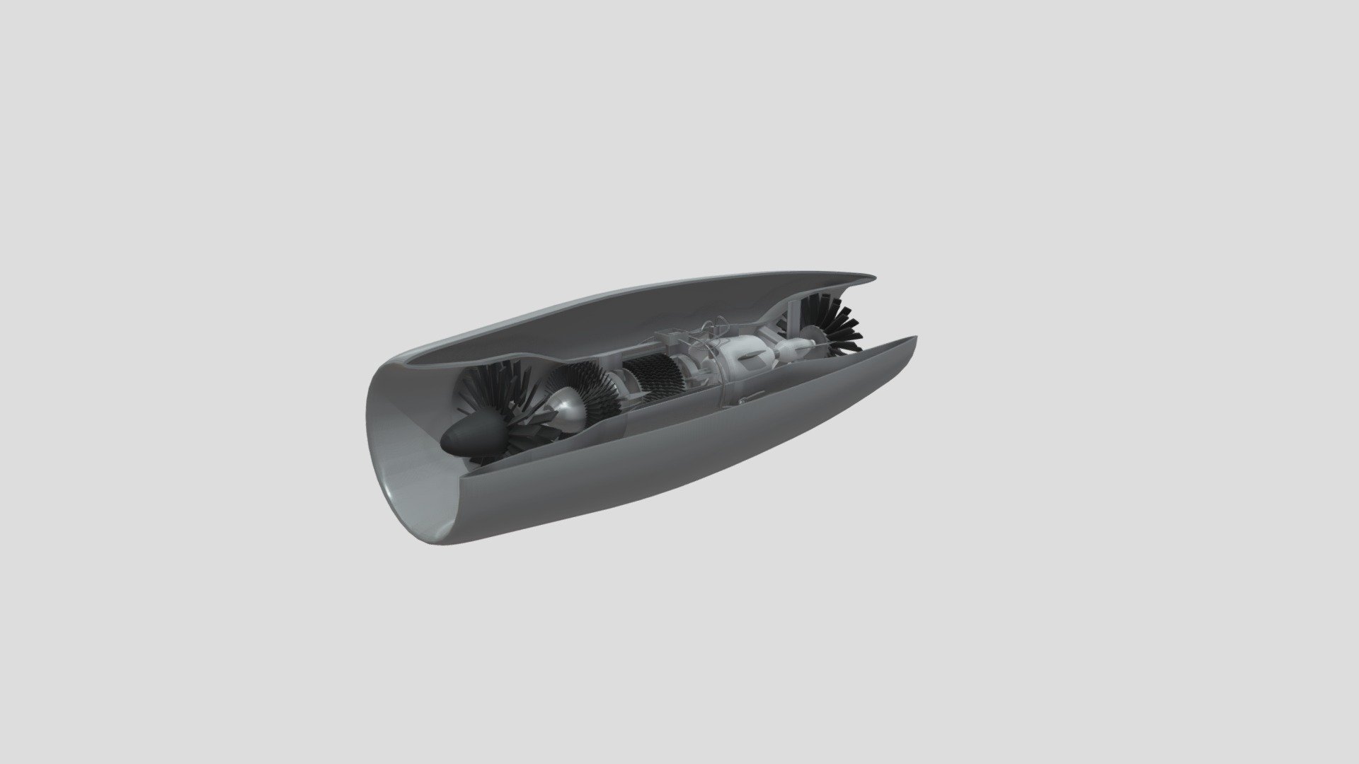 Mini Jet Engine - 3D model by Some What Cad (@SomeWhatCad) [0d0105c ...