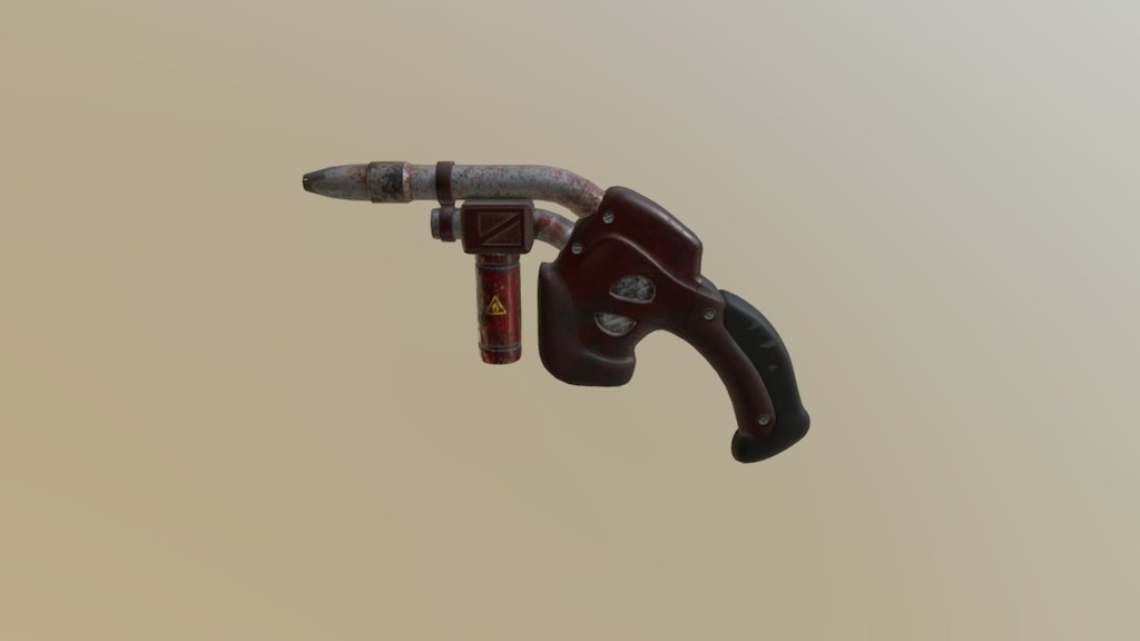 futuristic blowtorch - 3D model by SgtCinnamon [0d02495] - Sketchfab
