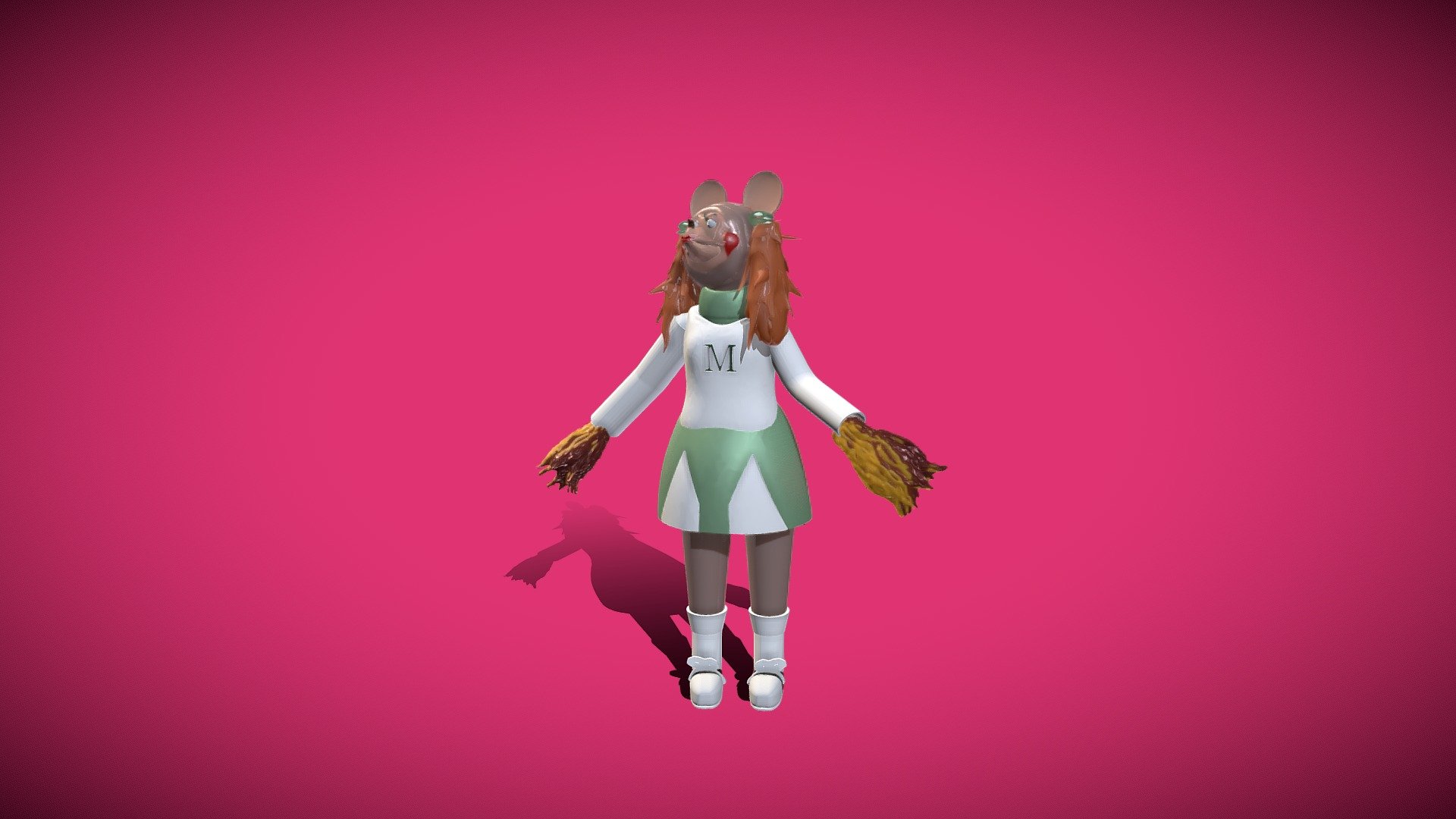 Mitzi Mozzarella (Jacksonville Fl) (Pose) - Download Free 3D model by ...