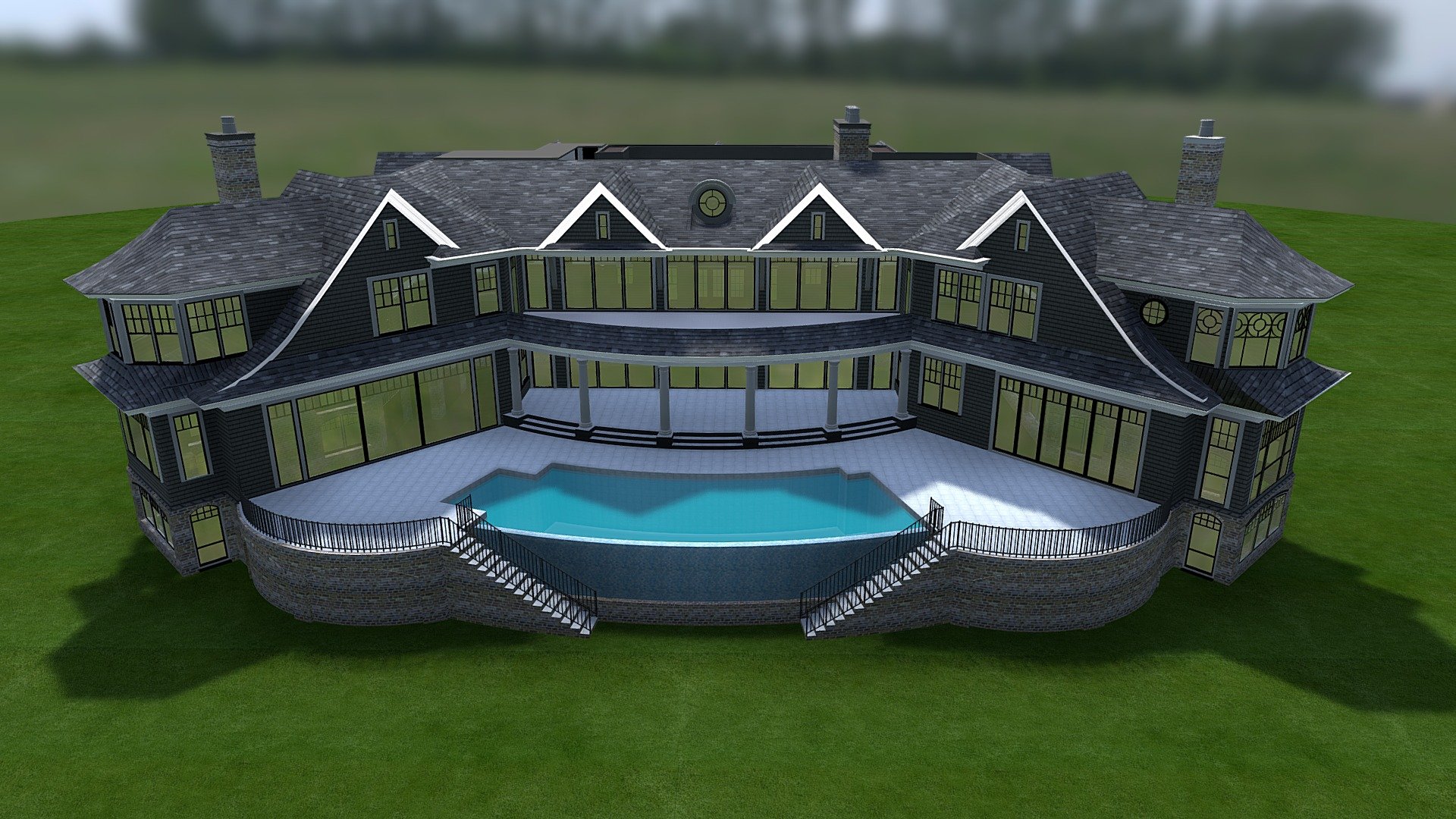 Chuck Carbonaro - 360 spin model of 3D house - 3D model by ...