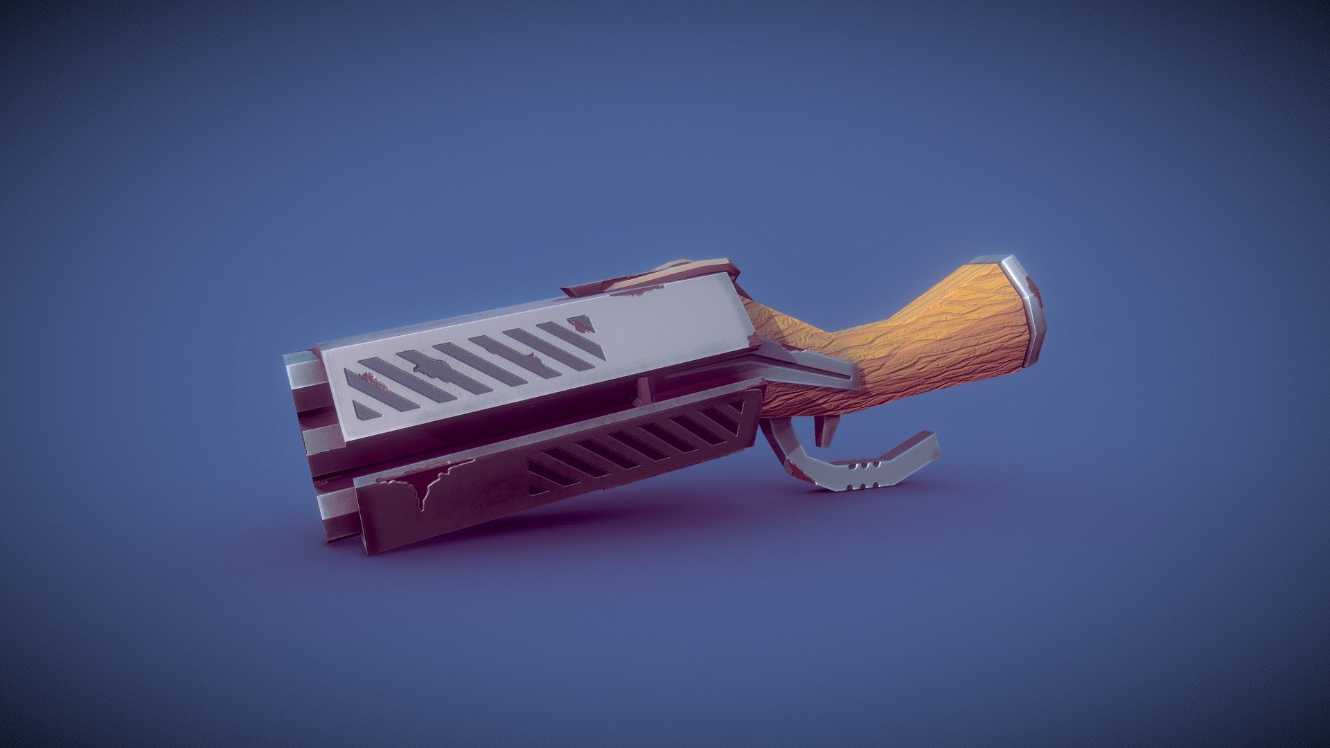 Gun - 3D model by Cycle (@gosteroip) [0d04944] - Sketchfab