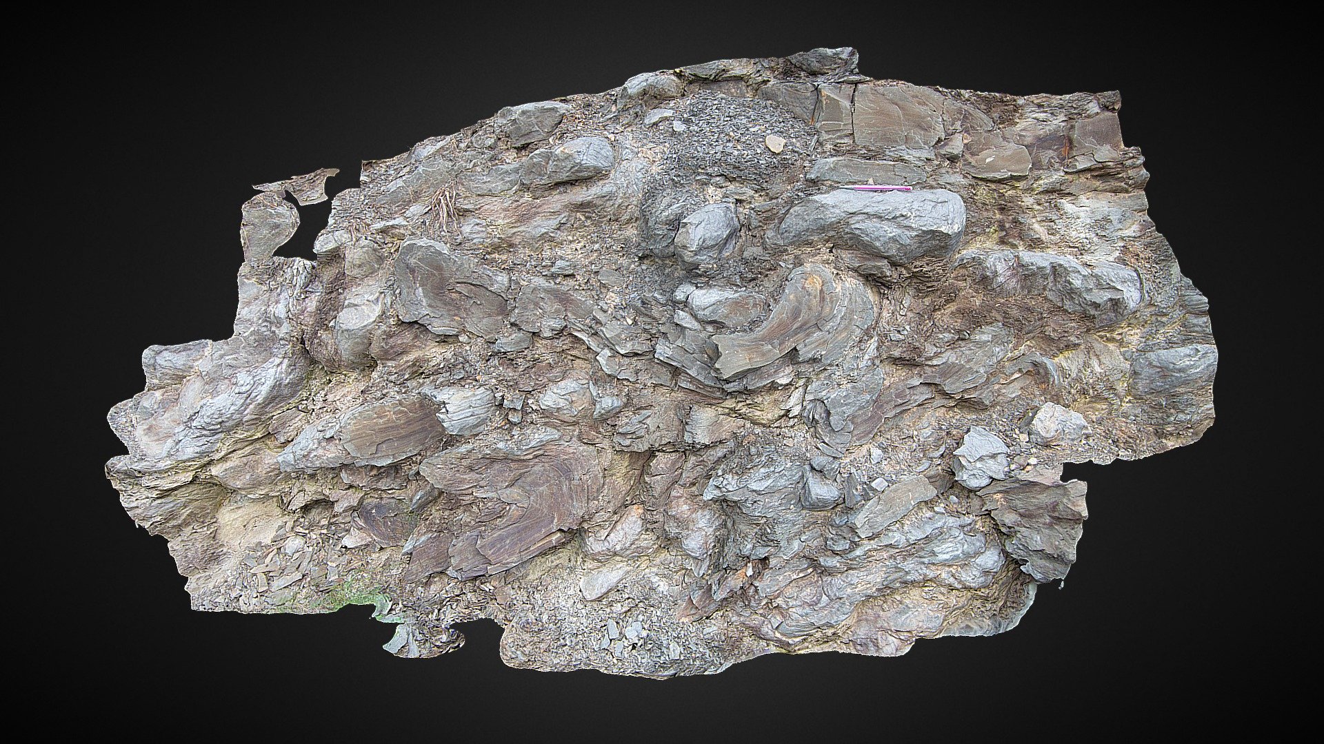 Geology - Diamictite in Spechty Kopf Fm - 3D model by Ryan Shackleton ...