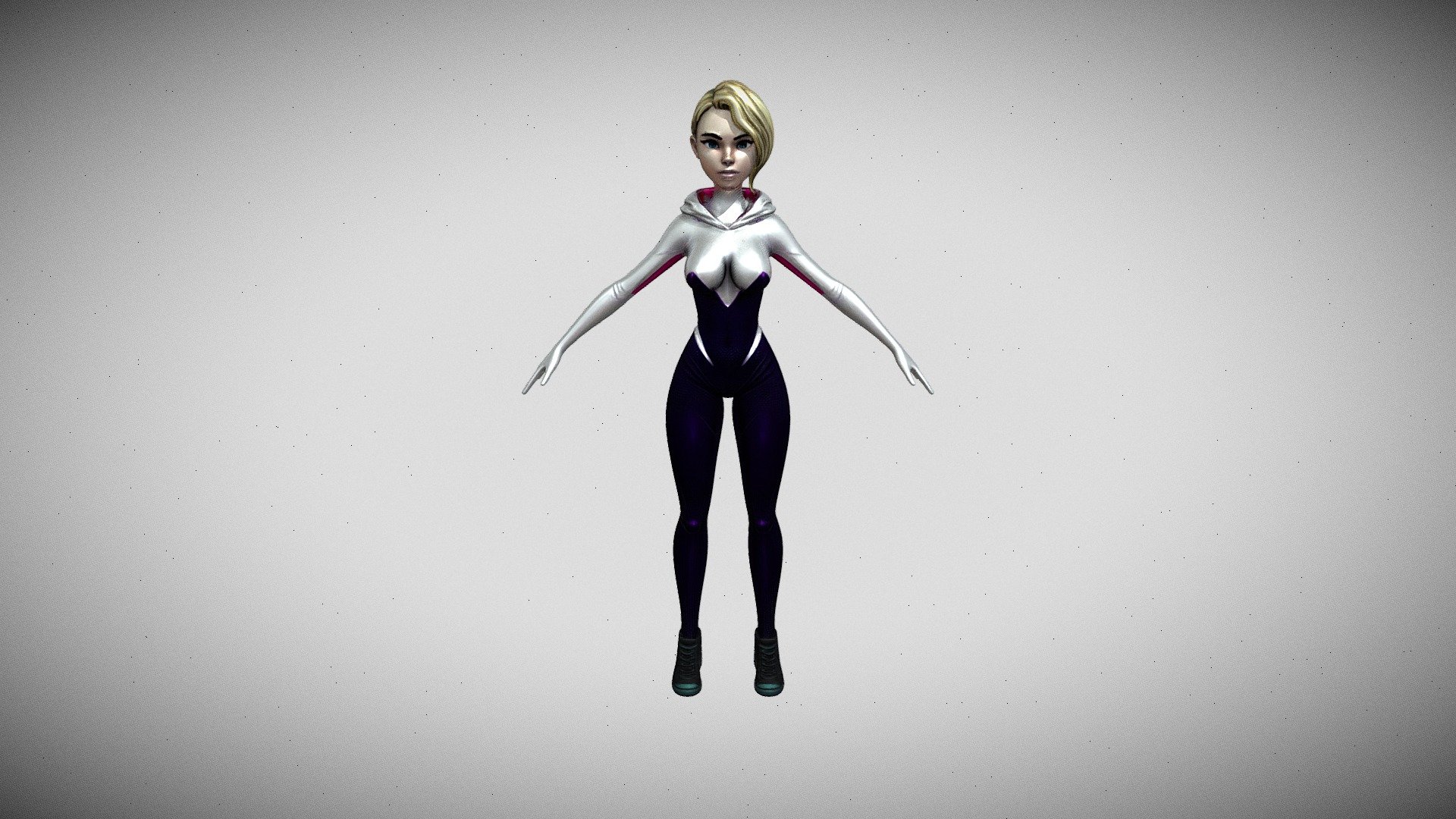Spider Woman - Download Free 3D model by dare.flash77 [0d0630a] - Sketchfab