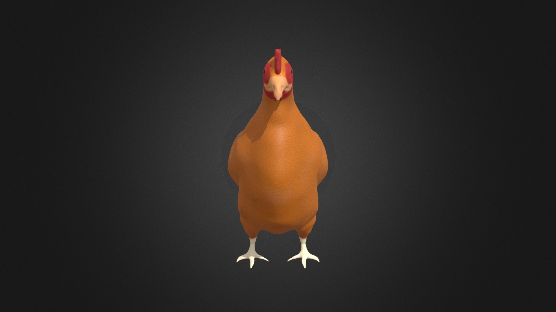 Hen - 3D model by NDArt (@ldanzera) [0d07e3c] - Sketchfab