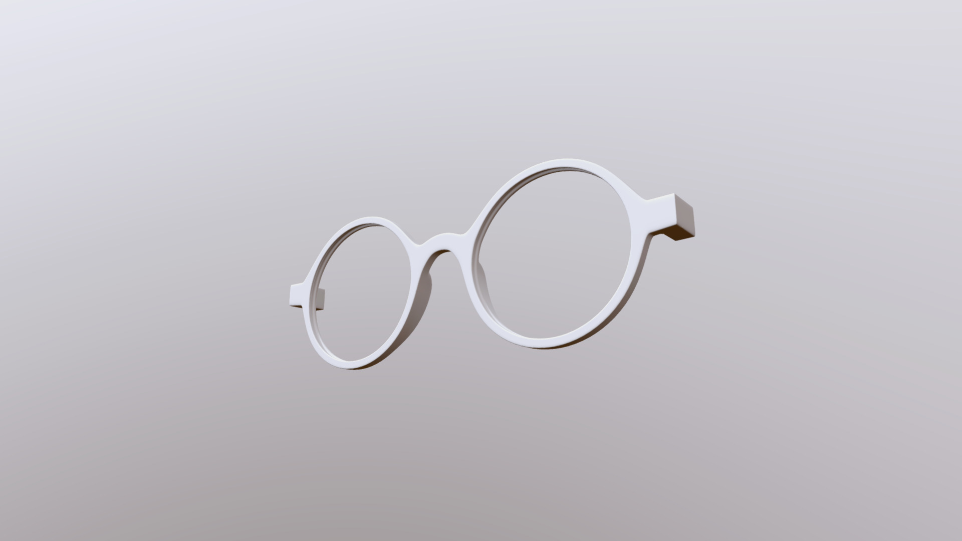 Lunettes Rondes - 3D model by Hotram [0d08ae5] - Sketchfab