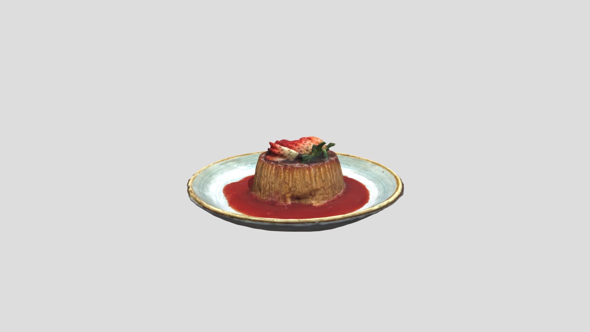 Copita Strawberry Flan - Buy Royalty Free 3D model by Augmented Reality ...