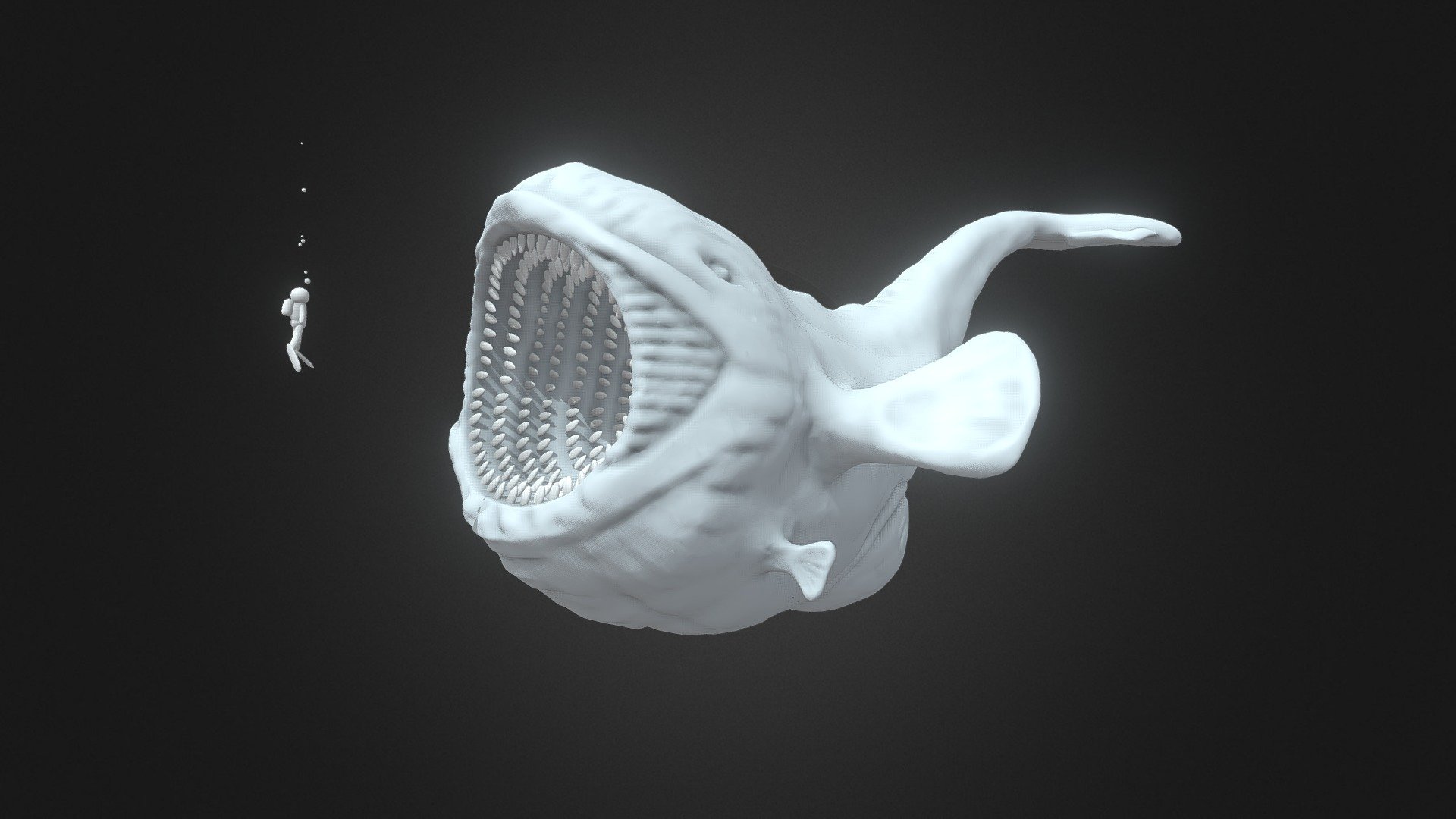 #SculptJanuary19 - Day1 Deep Sea - 3D model by D1ll1ng (@magnusdilling ...