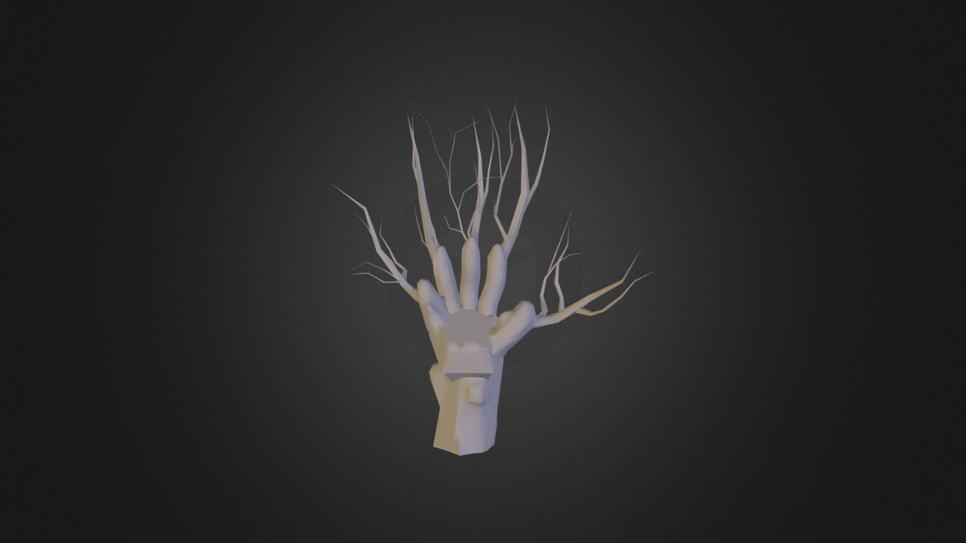 Hand Tree - 3D model by cor [0d0a4e9] - Sketchfab