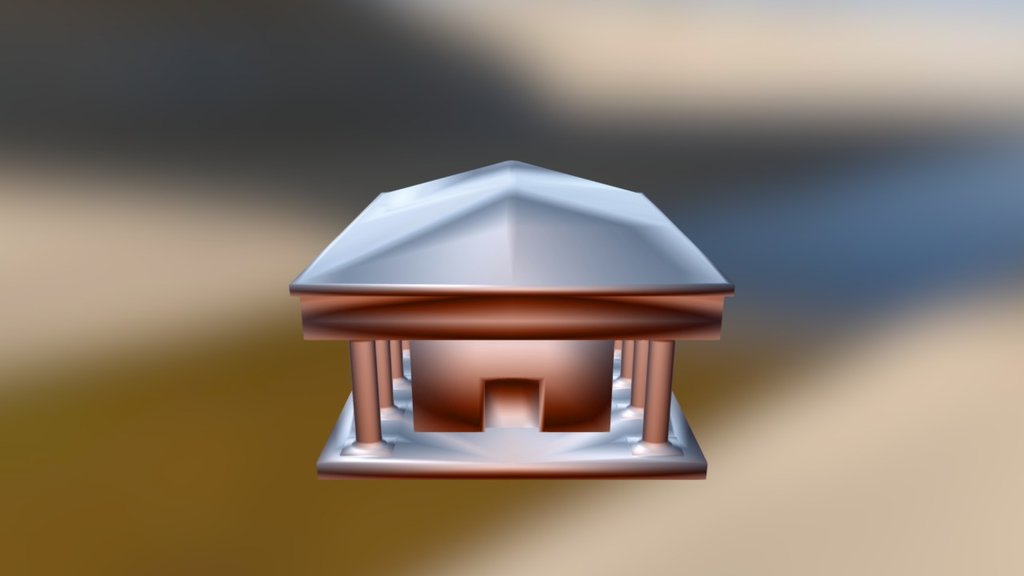 Classical Architecture Final Build (Learning) - 3D model by KumaVolt ...
